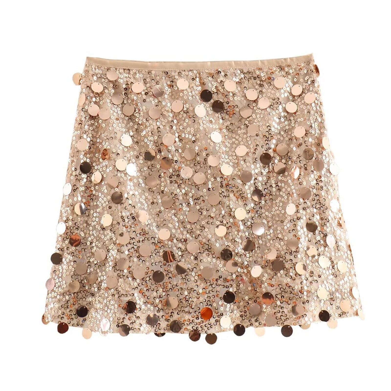 JWZUY Women's High Waisted Shiny Sequin Mini Skirt Glitter Short Skirts ... JWZUY Women's High Waisted Shiny Sequin Mini Skirt Glitter Short Skirts ...