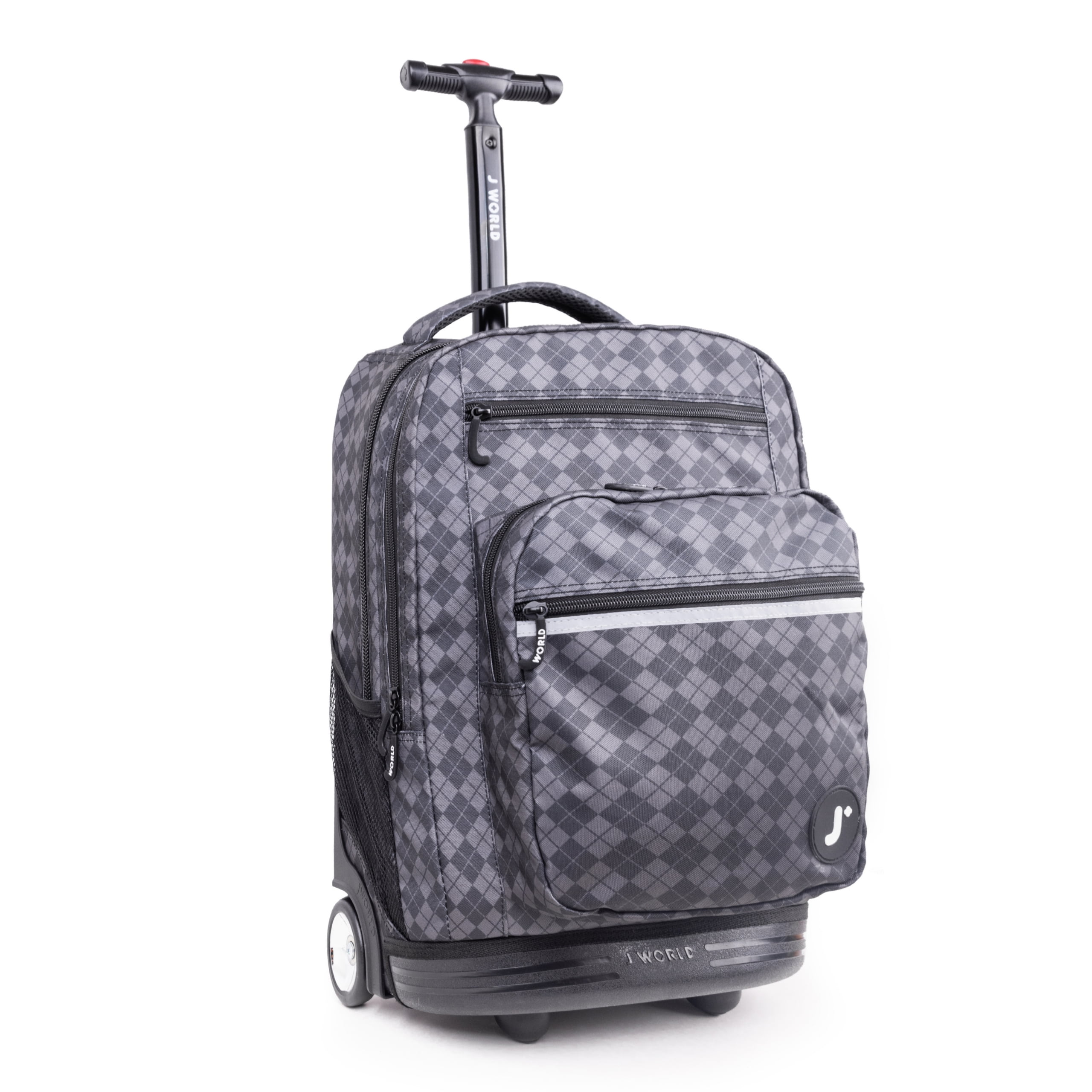 J World Unisex Sundance 20" Rolling Backpack with Laptop Sleeve for ...