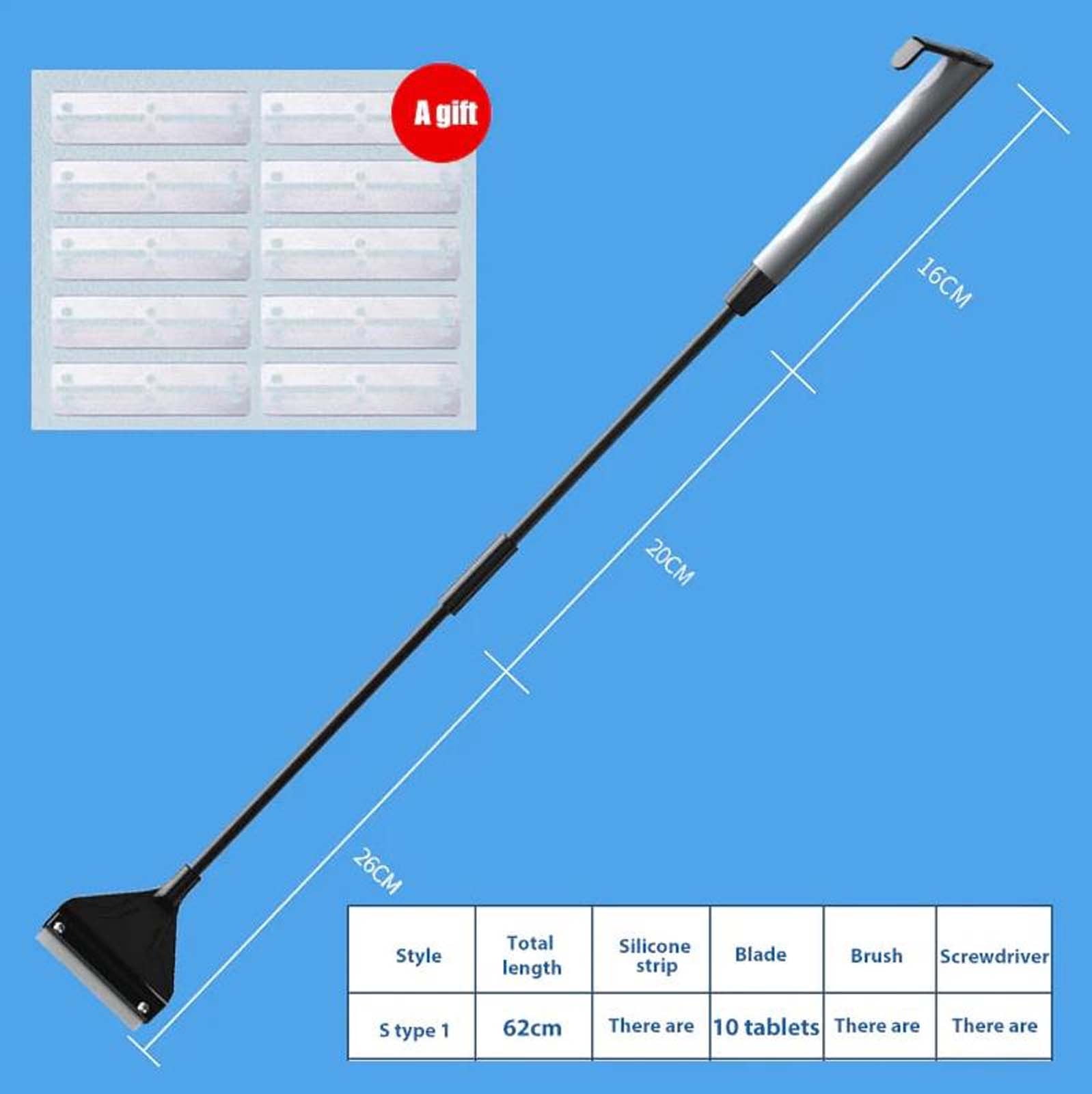 JWshufel 3 in 1 Aquarium Scraper with Wide Carbon Steel Blade for Fish ...