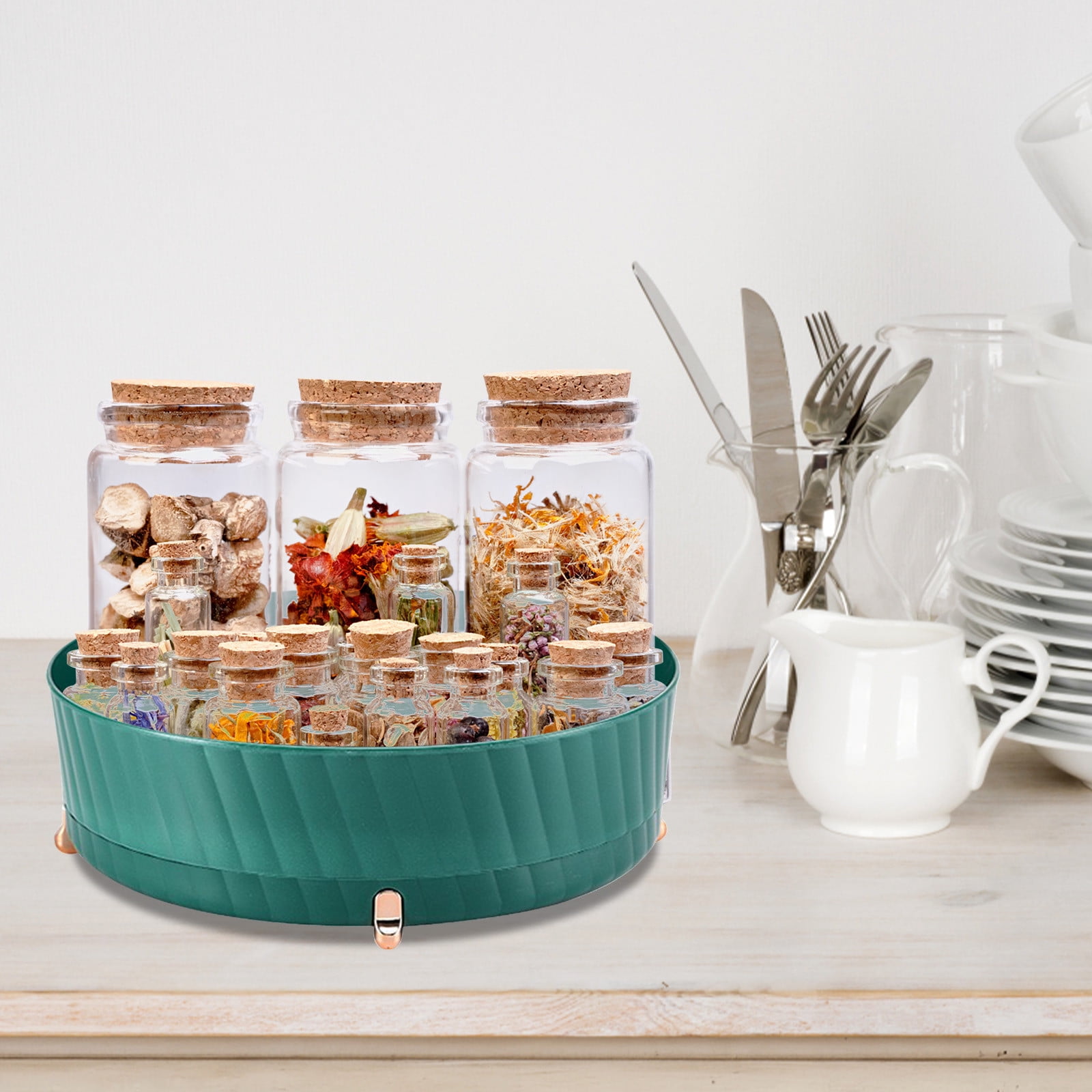 JWshufel Creative Snack Tray with 5 Segmented Compartments for Candy ...