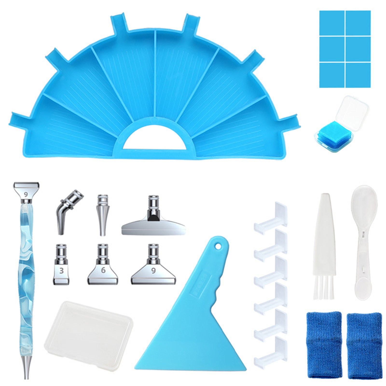 JWshufel DIY Diamond Embroidery Tool Set for Craft Enthusiasts Includes ...