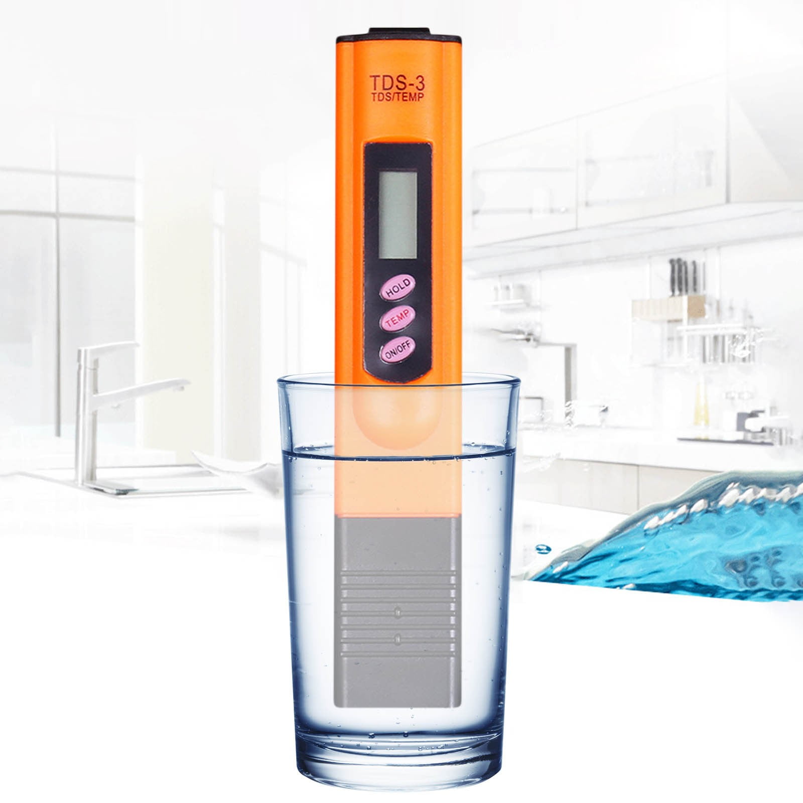 JWshufel High Accuracy Digital PH Meter Water Tester Portable Pen Type ...