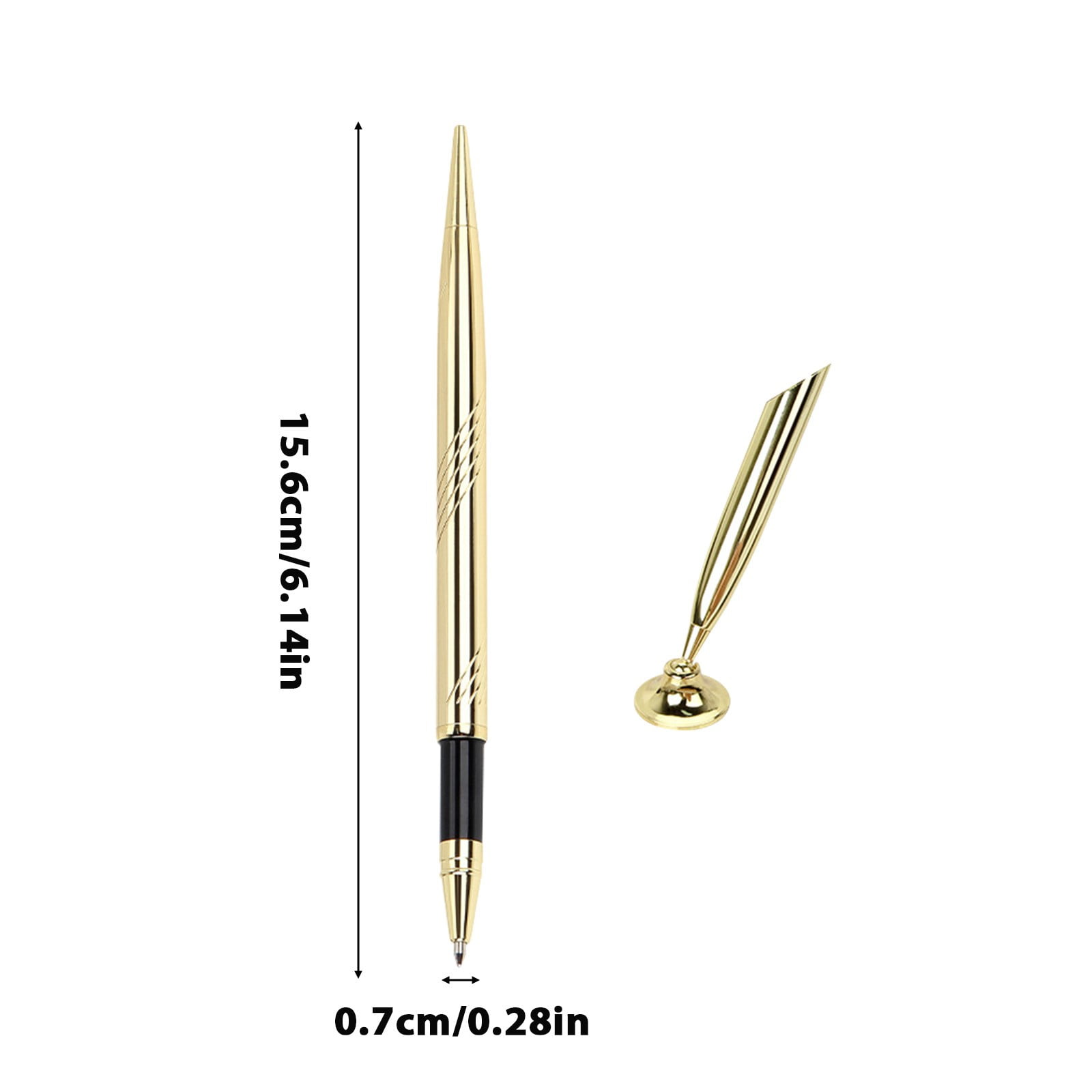 JWshufel Long Lasting Metal Desk Ballpoint Pen Suitable for Office ...