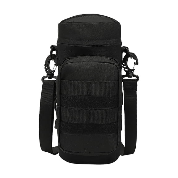 Portable Crossbody Cup Storage Bag with Purse Outdoor Water Bottle Bag ...