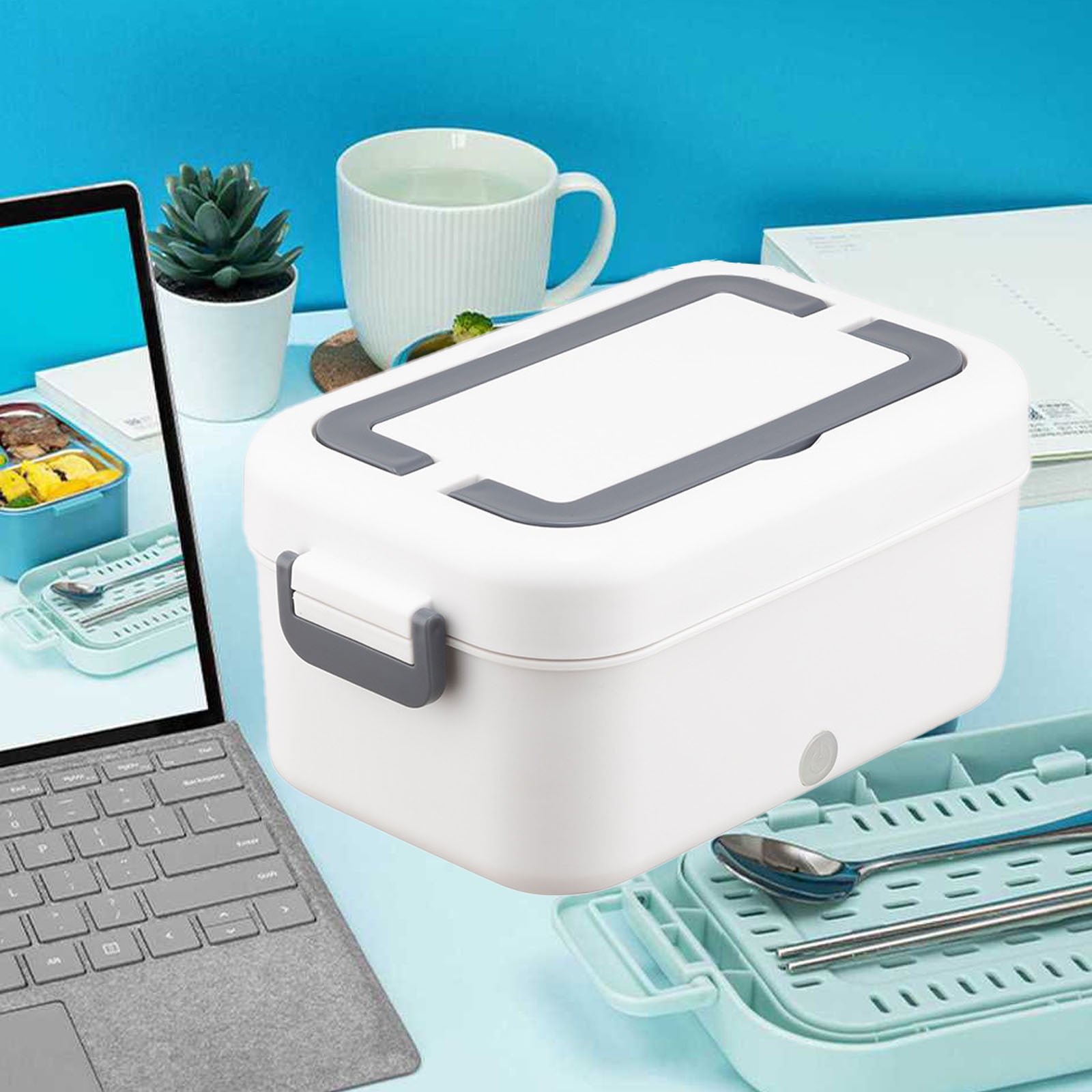 JWshufel Rechargeable Heated Lunch Box for Work and Students with ...