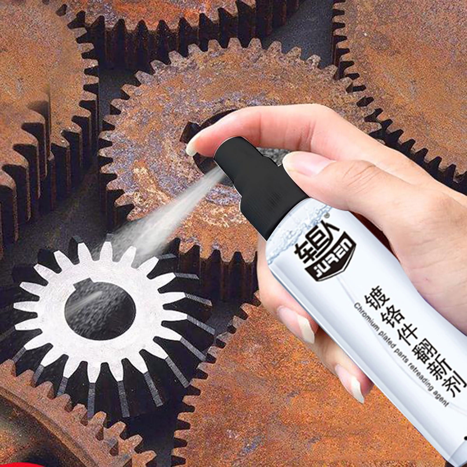 JWshufel Rust Remover for Metal Surfaces Powerful Derusting Spray 3.4 ...
