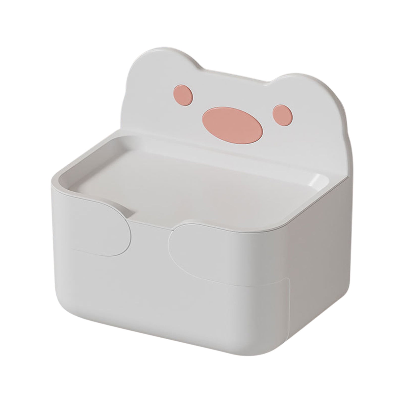 JWshufel Wall Mounted Tissue and Mask Storage Box for Home Office ...