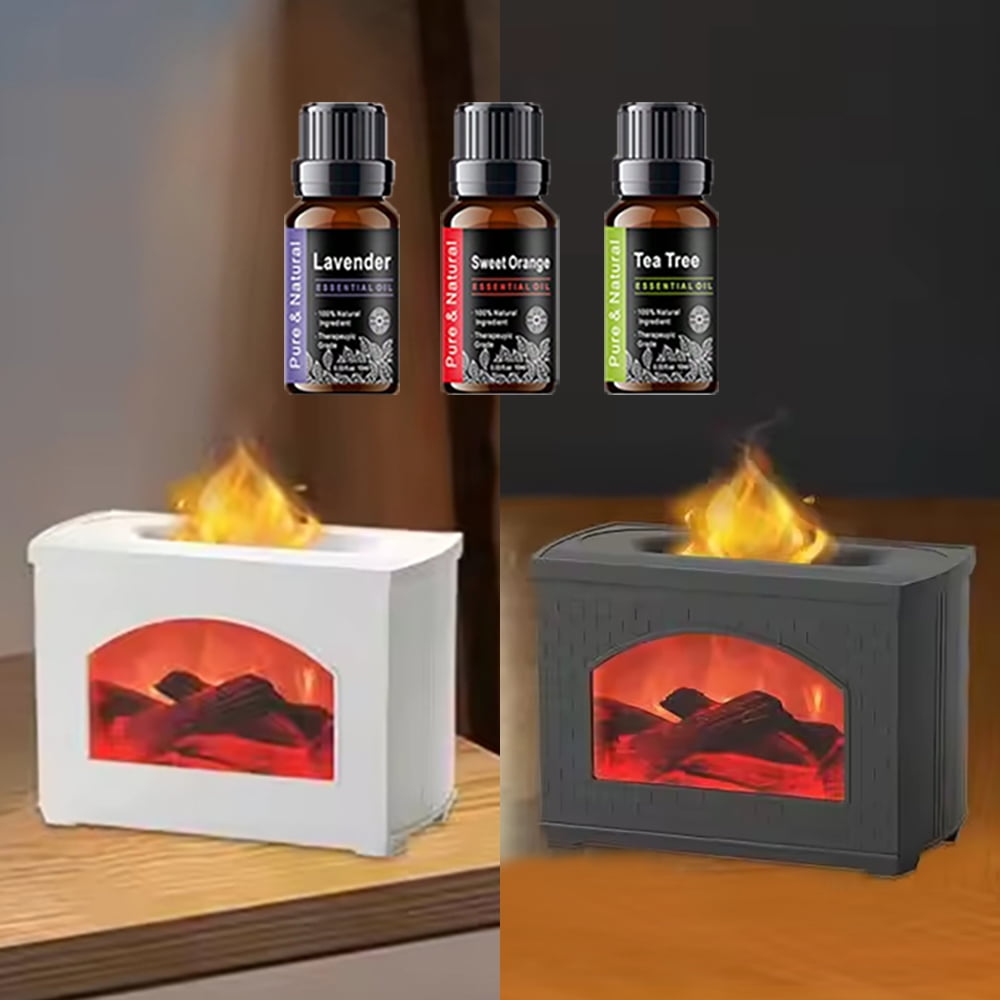 JX 2025 1 Unit of a Simulated Fireplace with Flame Effect Remote ...