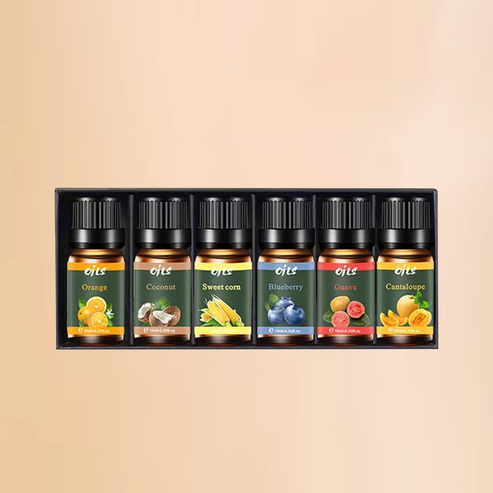 JX 2025 Premium 6-in-1 Essential Oil Kit - 6 Unique Fragrances for ...