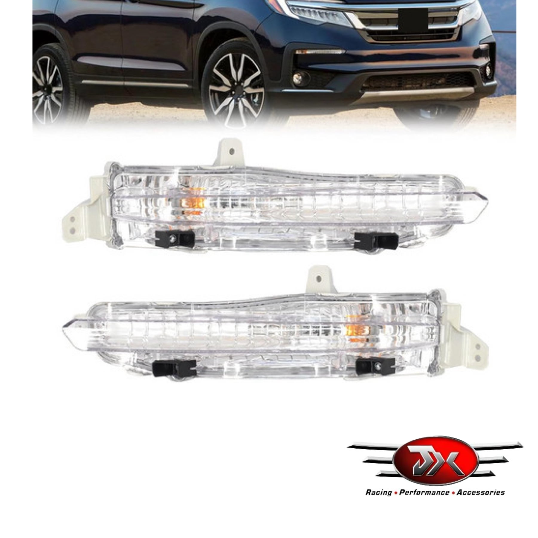 JX RACING Front Bumper Turn Signal Lamp Left Right Assembly Compatible ...