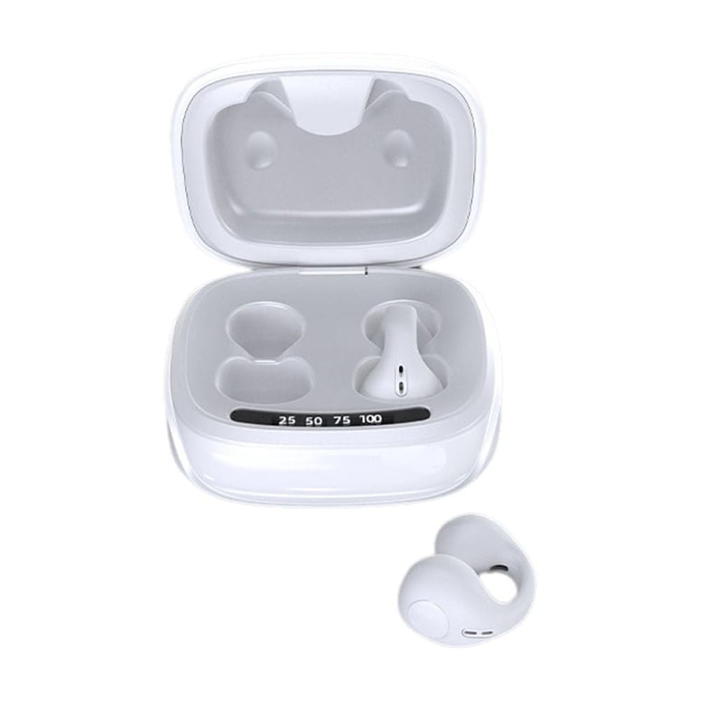 JX80 Wireless Bone Conduction Clip-in-Ear Bluetooth Headset Noise Reduction Private Model Large ...