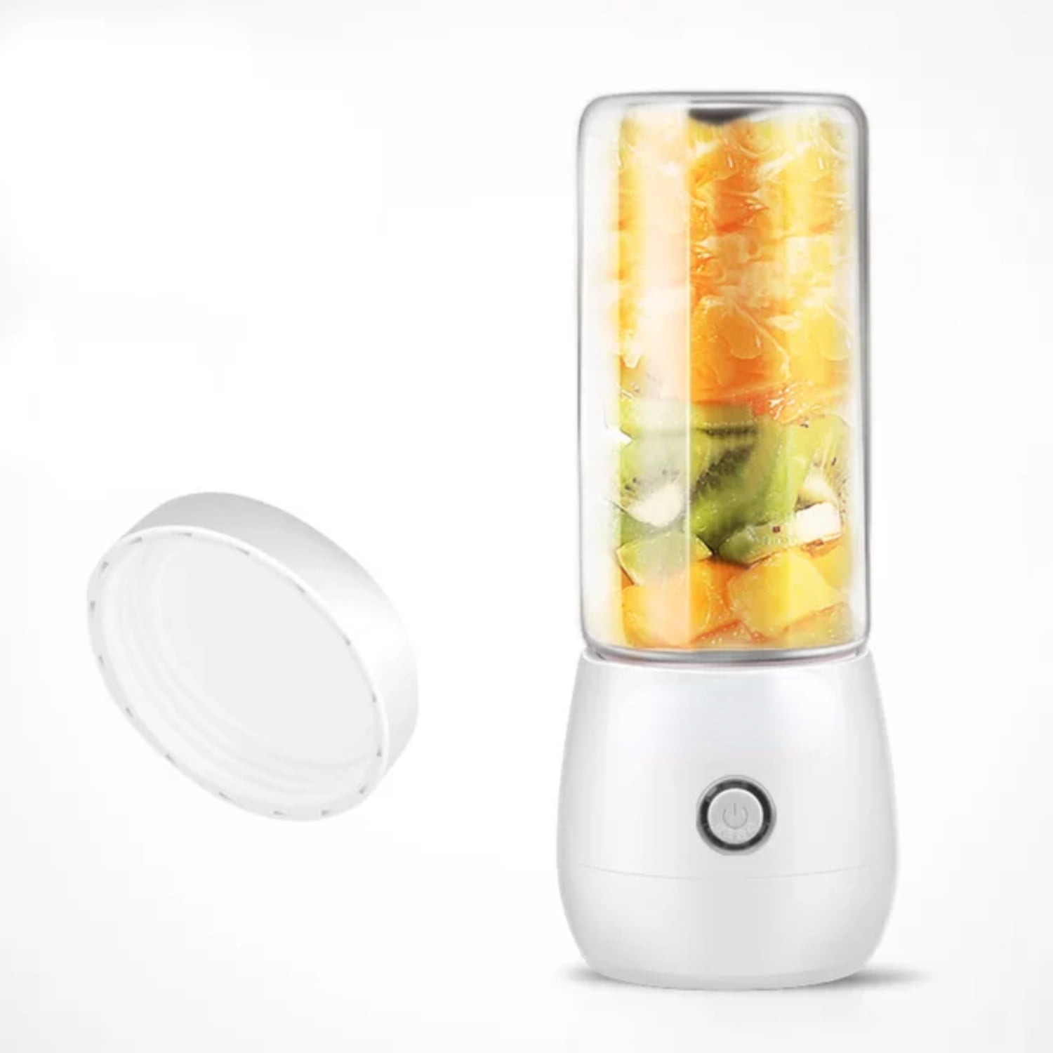 JXLKJCXT Convenient Portable Mini Glass Smoothie Fruit Blender Mixer ...