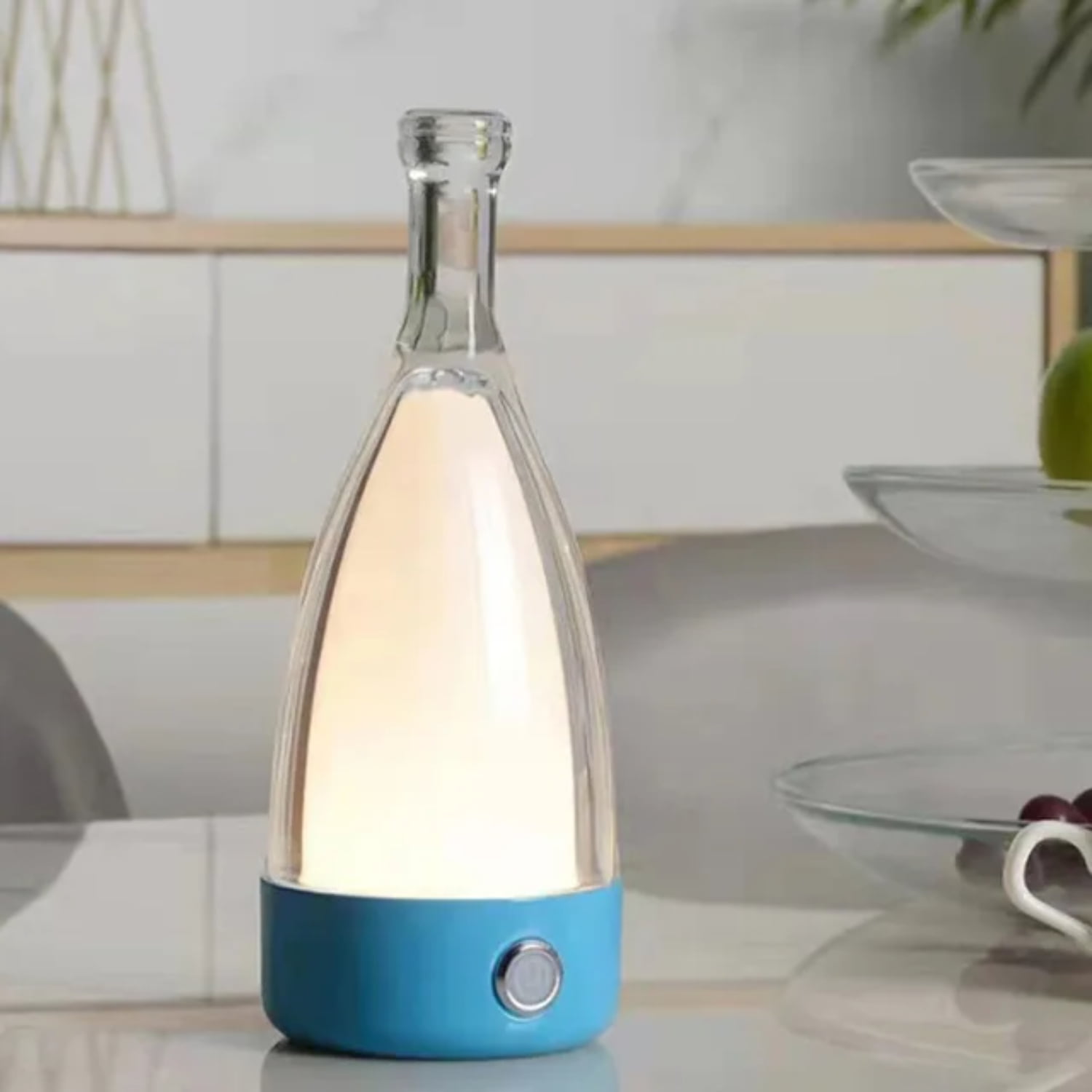 JXLKJCXT Cordless Rechargeable Aluminum Touch Night Light LED Table ...