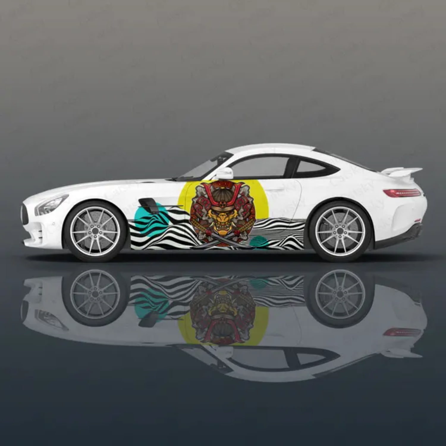 JXLKJCXT Samurai Racing Car Graphic Decal Vinyl Wrap for Men - Walmart.com
