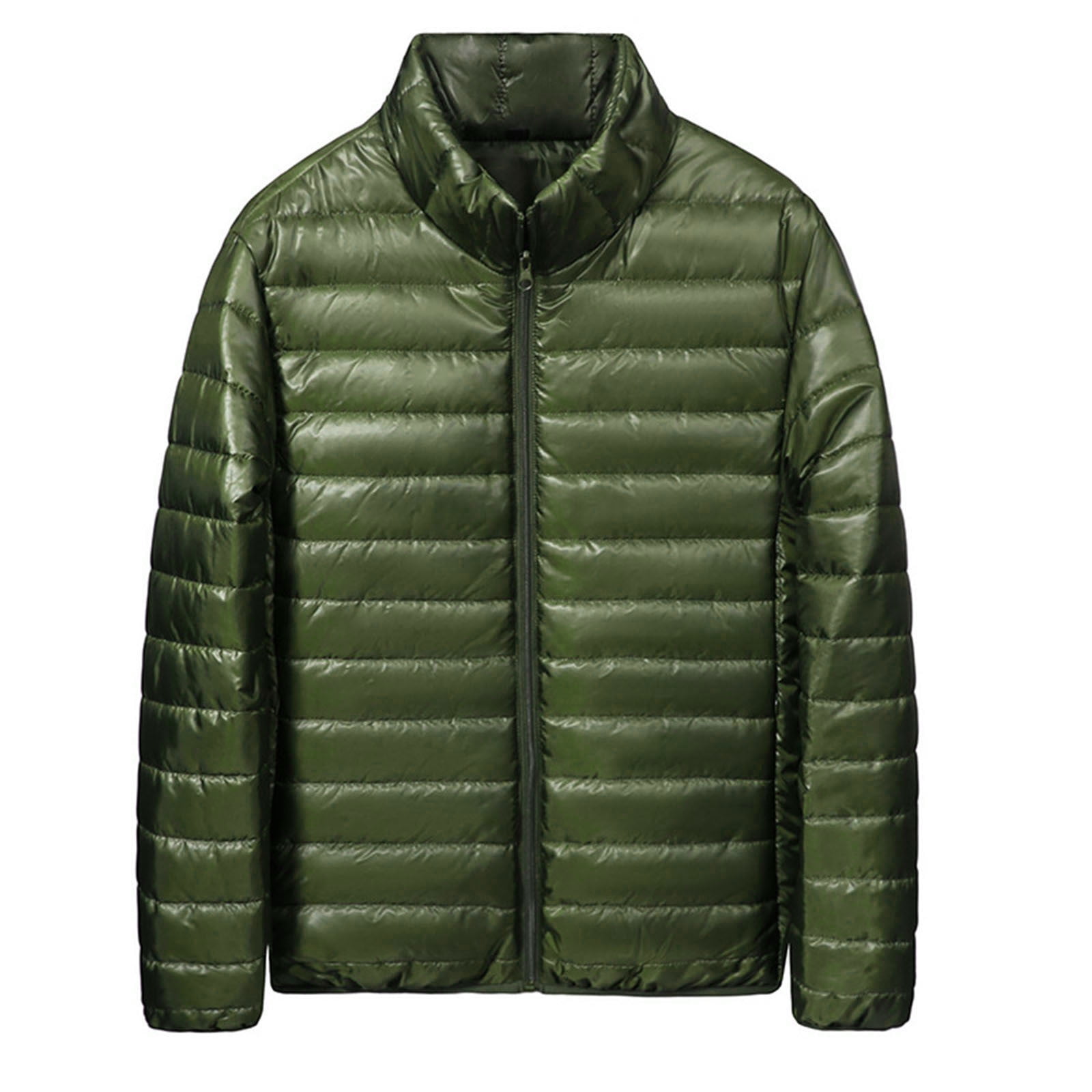 JXMVOJ Men's Ultra-Light Down Packable Jacket | Layering | Zippered ...