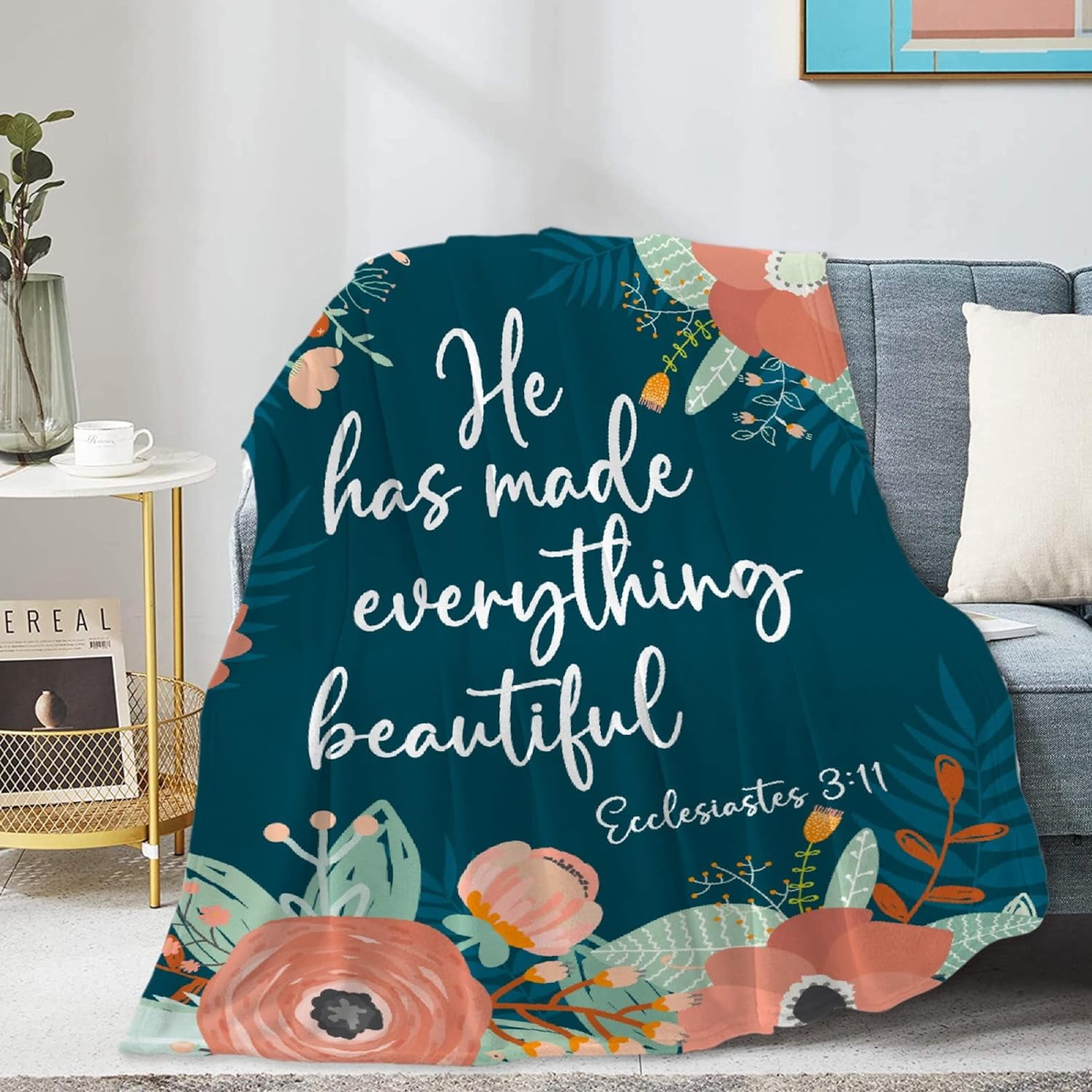 JXNUO Bible Blanket Gift - for I Know The Plans I Have for You -for ...