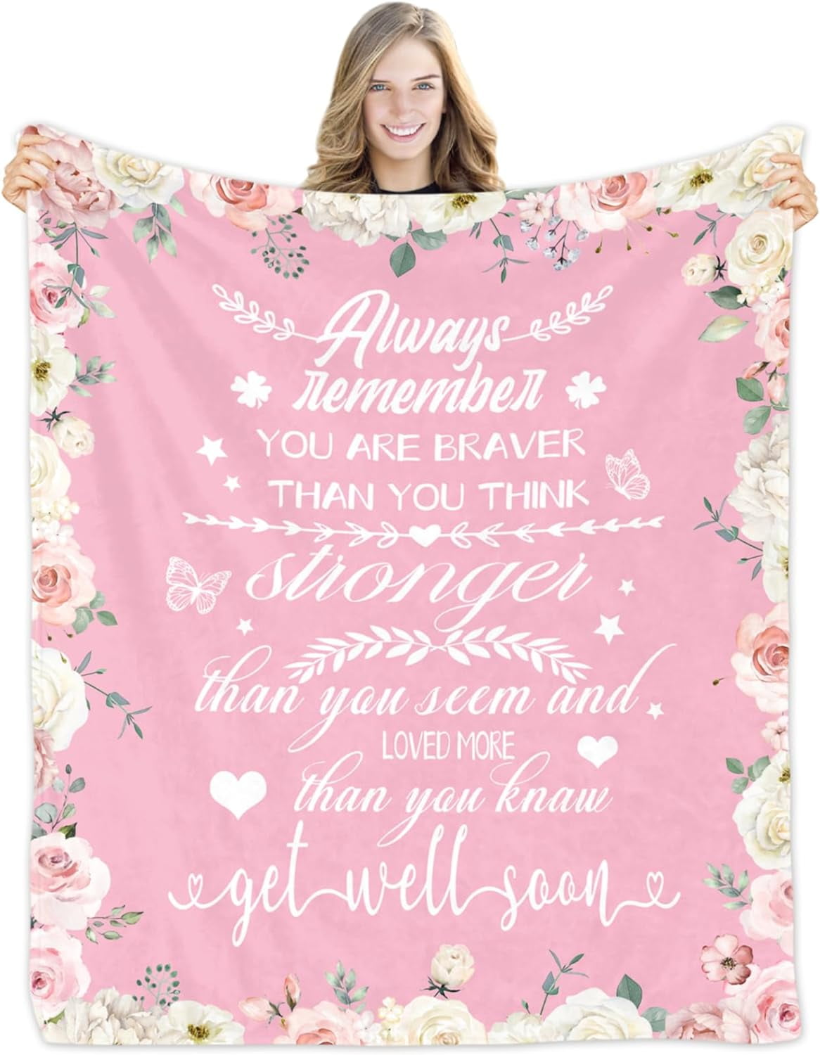 JXNUO Christian Get Well Gift for Women Men,Super Soft Hug Blanket with ...