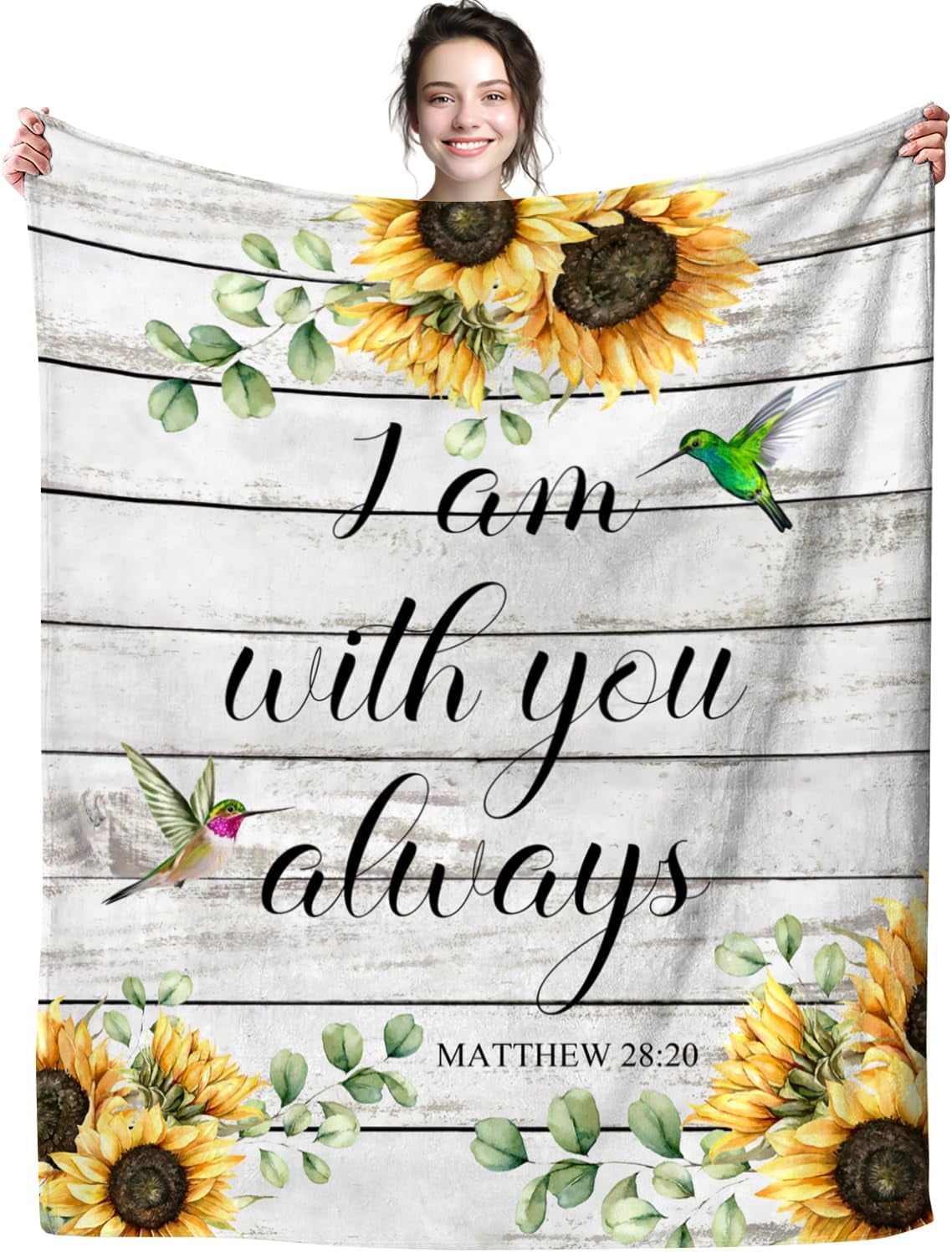 JXNUO Christian Gifts for Women, Bible Verse Blanket Inspirational ...