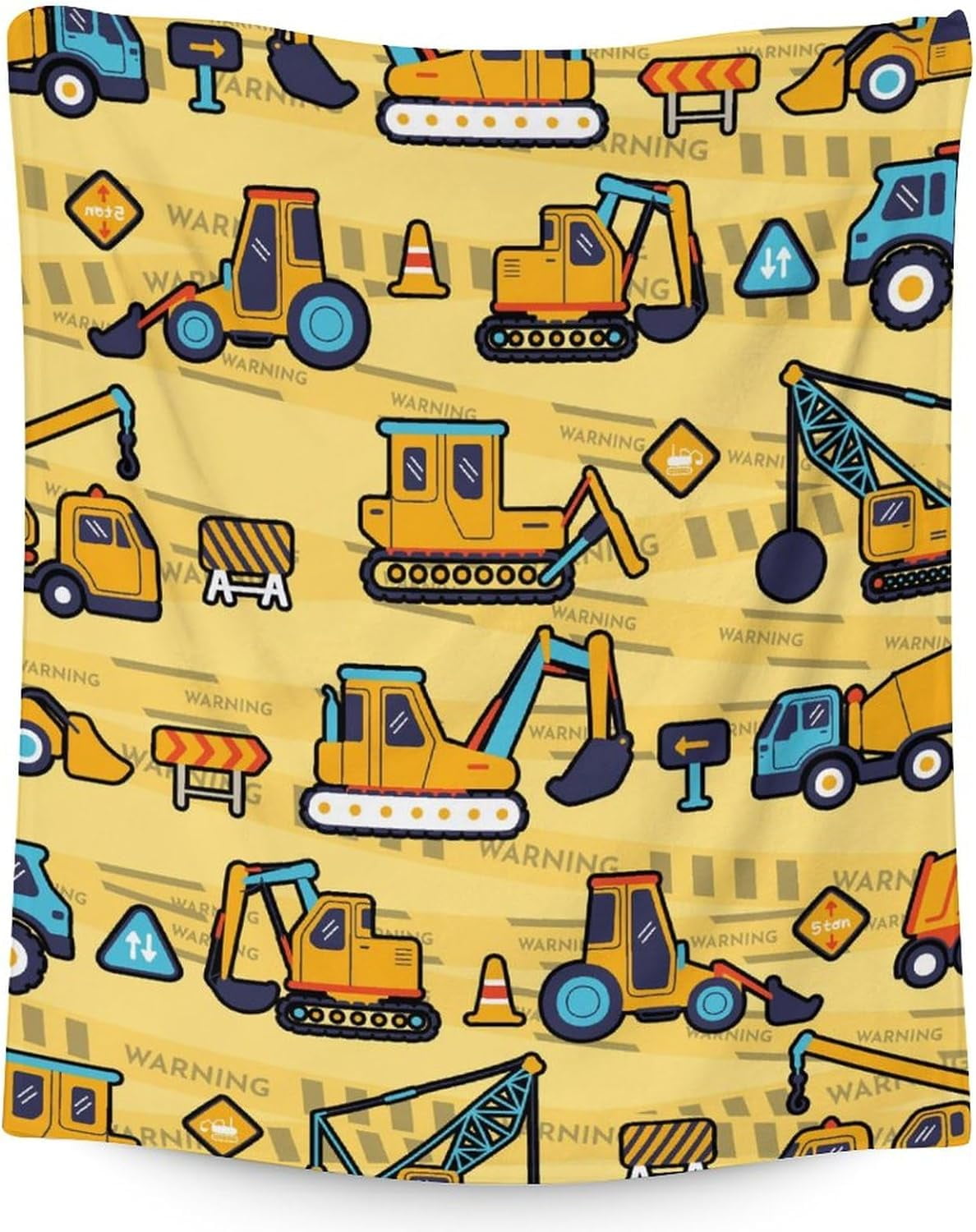 JXNUO Construction Truck Blanket Giftses Funny Throw Blanket for Boys ...