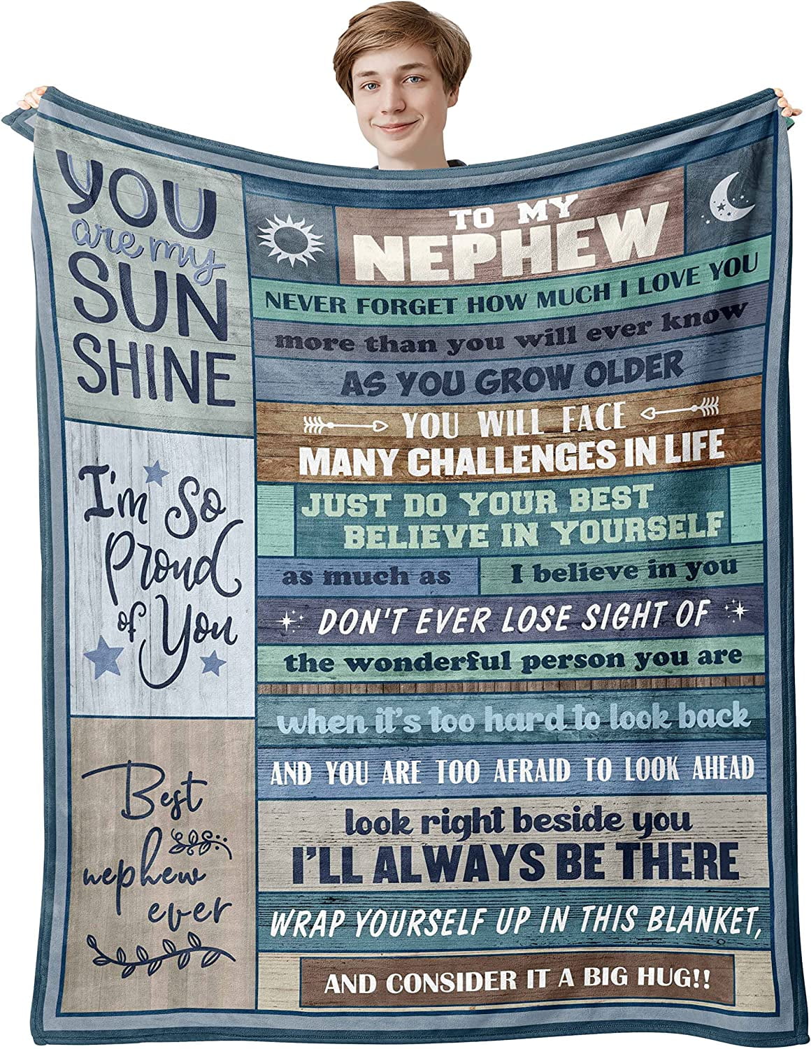 JXNUO Cousin Gifts for Women Blanket, Best Cousin Gifts, Gifts for Cousins Female, Cousins Make ...