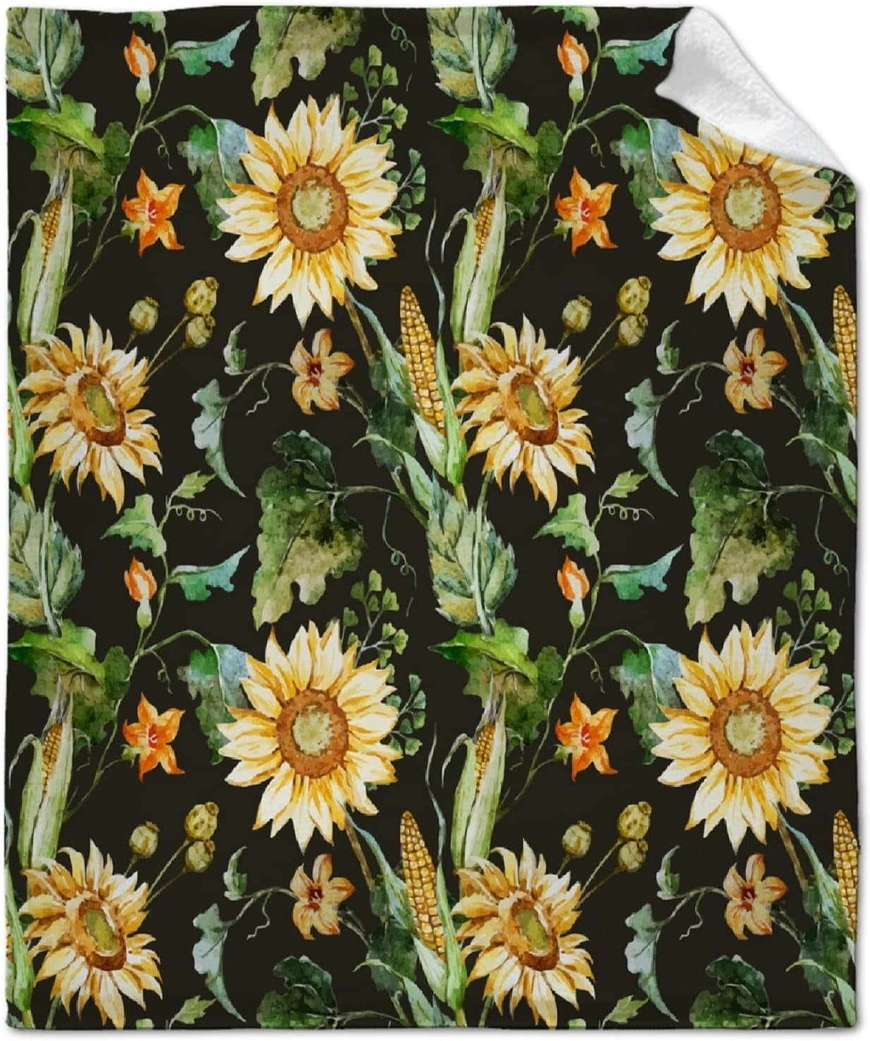 JXNUO Cute Hedgehog Blanket for Fall Winter Spring All Season Warm ...