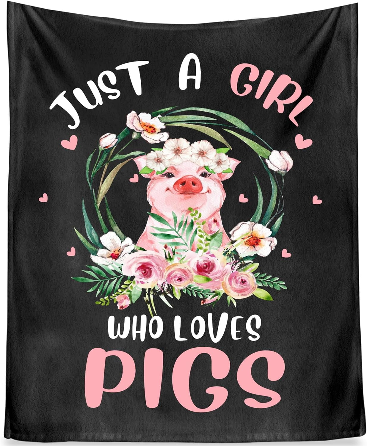 JXNUO Fox Blanket Gifts for Women, Fox Lovers Gifts, Just A Girl Who ...