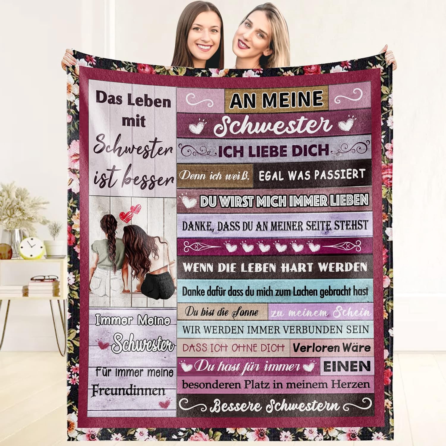 JXNUO Gift for Sister, Birthday Gift for Sister, Best Friends Gift ...