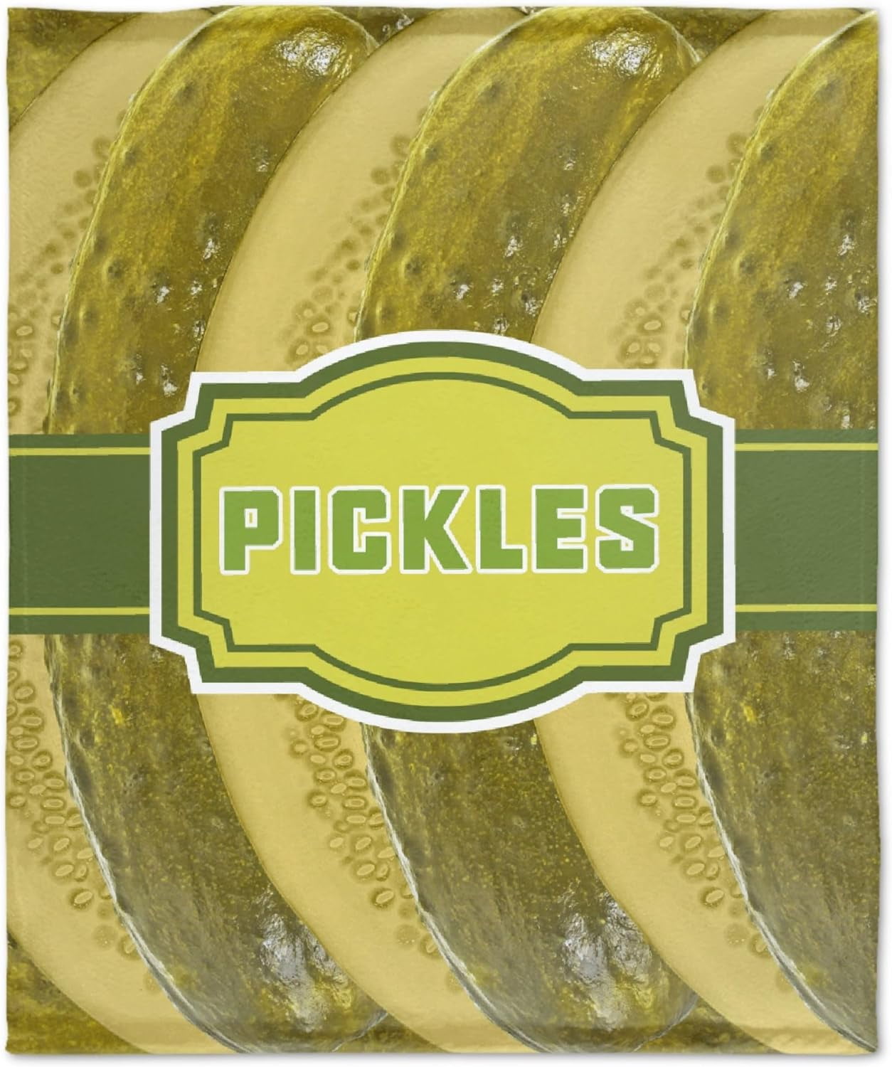 JXNUO Just A Girl Who Love Pickles Blanket Soft Cozy Throw Blankets ...