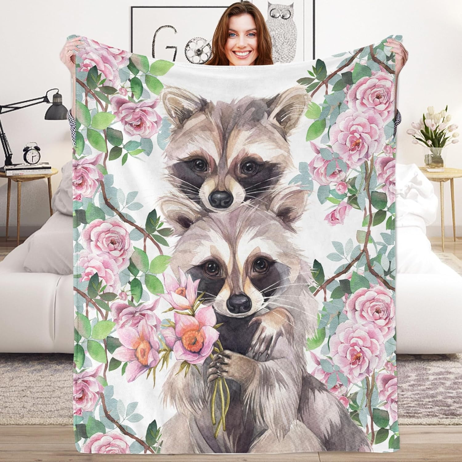 JXNUO Just A Girl Who Loves Frogs Throw Blanket Gifts for Girls, Soft ...