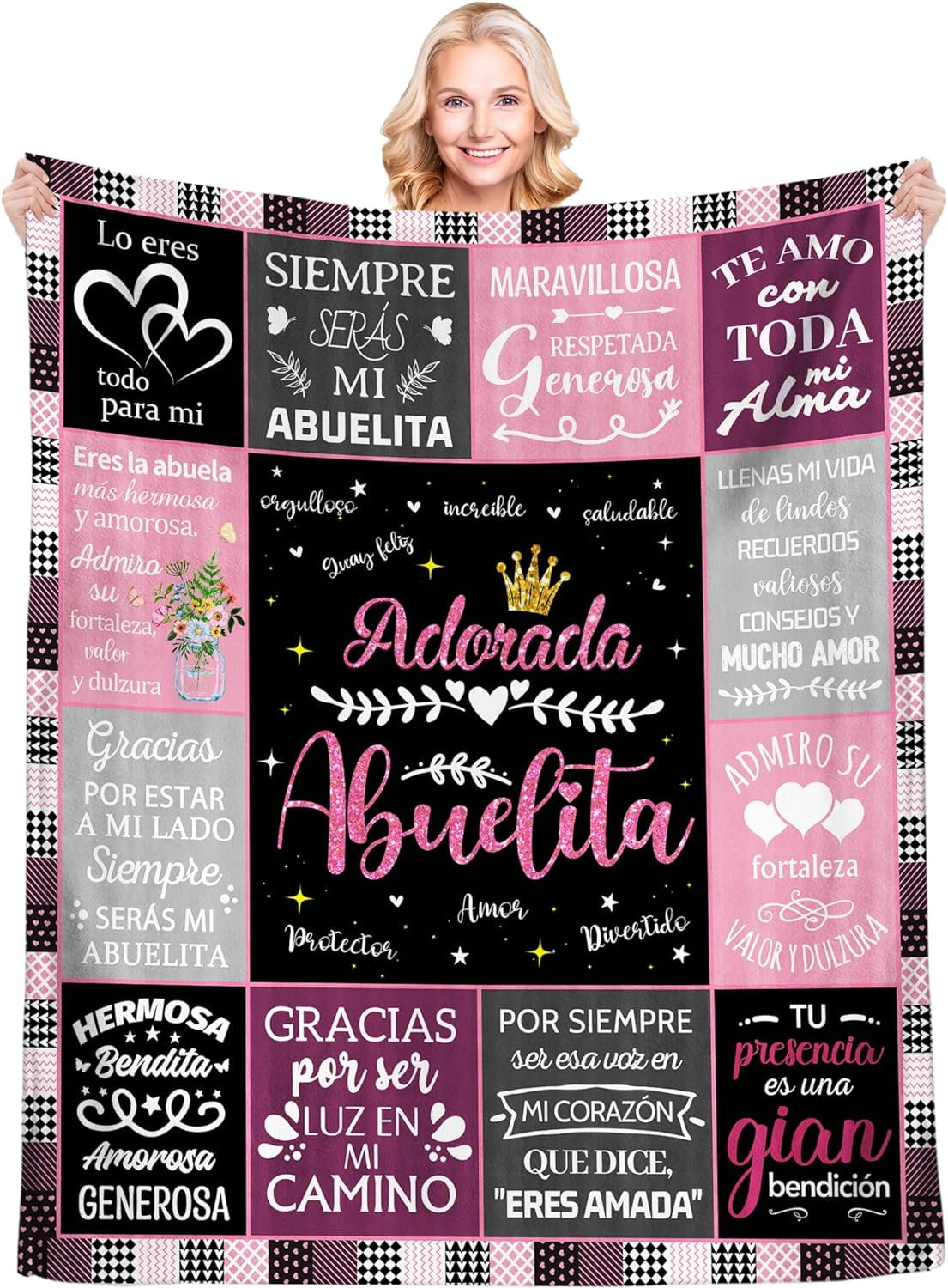 JXNUO Mimi Gifts, Mimi Gifts for Grandma Throw Blanket, Cool Mimi ...