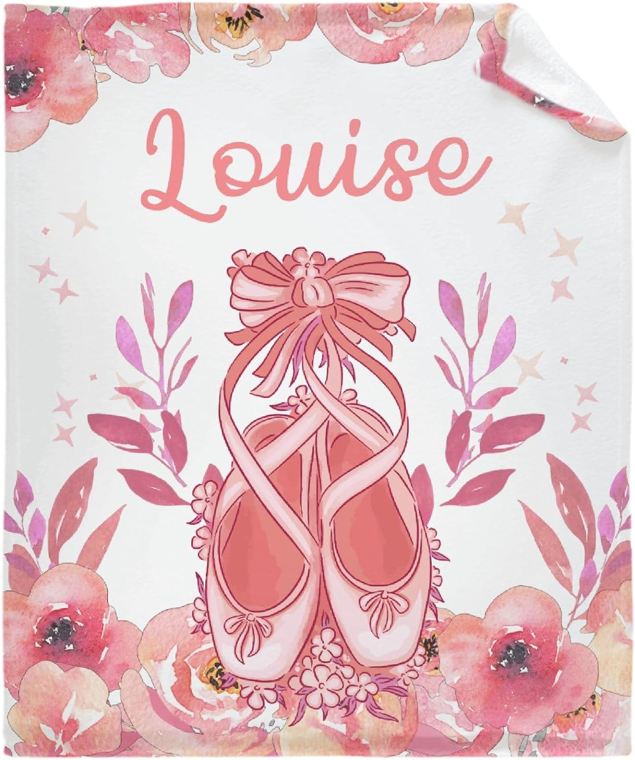 JXNUO Personalized Blanket with Just A Girl Who Loves to Dance Custom ...