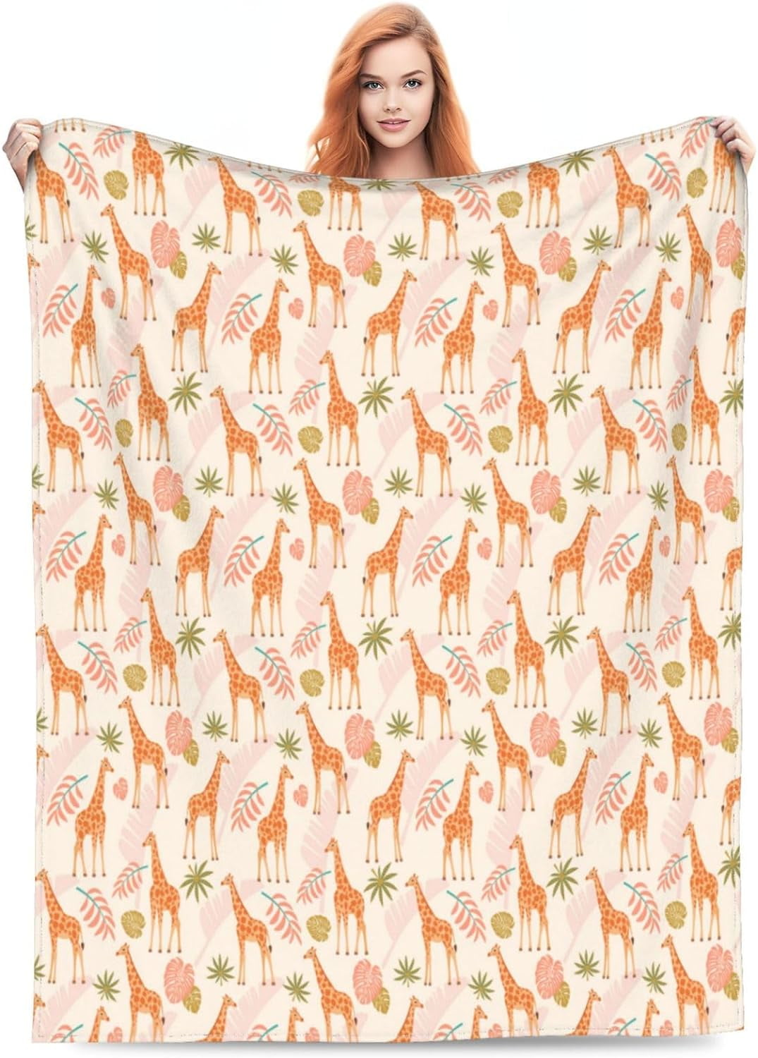 JXNUO Pink Flamingo Blanket Flamingo Gifts for Women Girls Cute ...