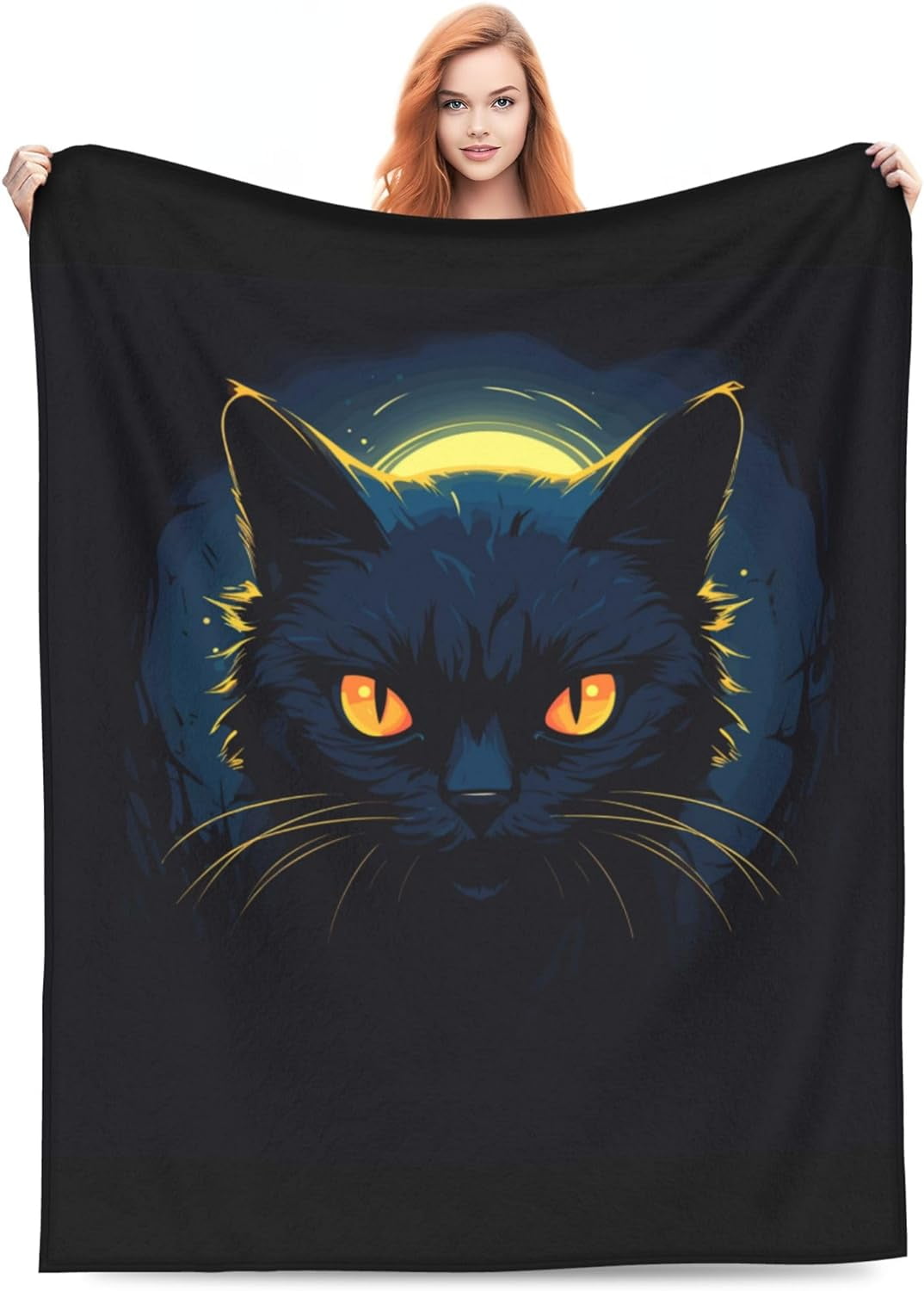 JXNUO for Monkey Throw Blanket Soft Flannel Cute Monkey Blanket for ...