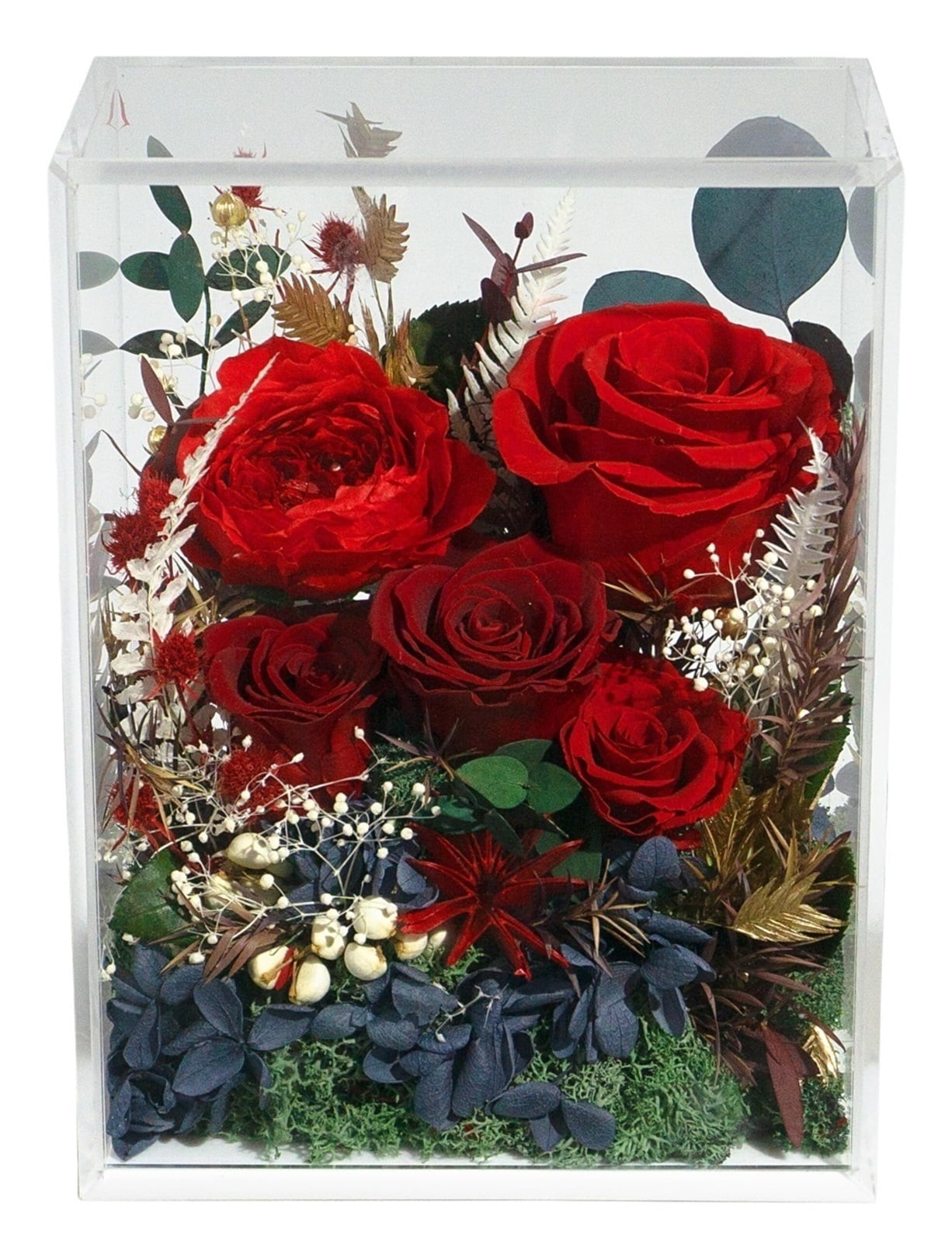 JXW Valley of Rain Forest Long-Lasting Real Flowers, Handcrafted ...