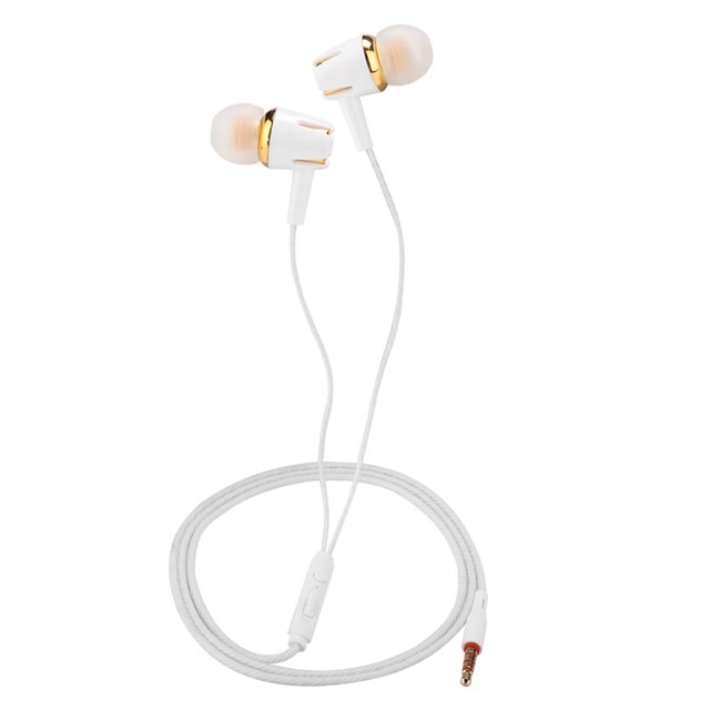 JY-346 3.5mm In-ear Headphones Wired Stereo Drive-by-wire Direct ...