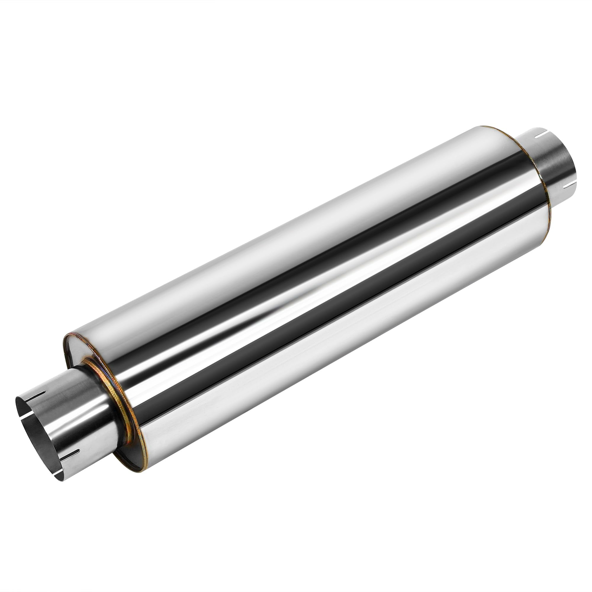 JY Performance 4'' Inlet Diesel Muffler Exhaust - 7" x 24" Body - 30 ...