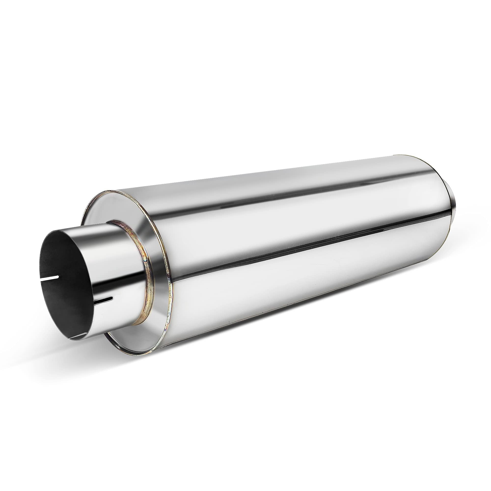 JY Performance 5 inch Muffler Diesel, Muffler 8" x 24" Body 30" Whole ...