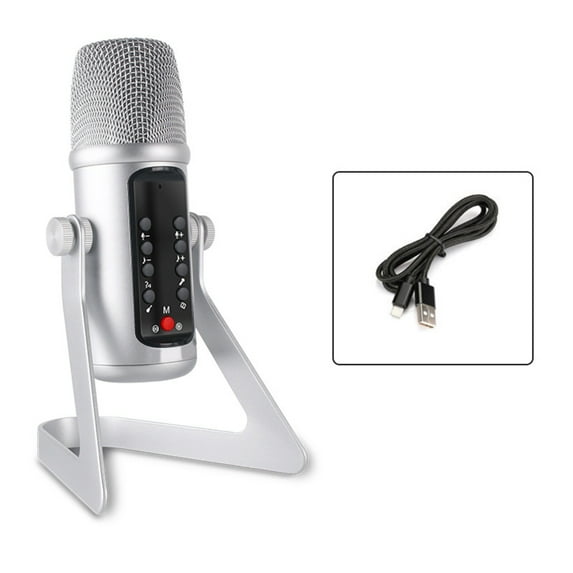 JY-U14 USB Condenser Mic Professional Gaming Capacitor Microphone Kit ...