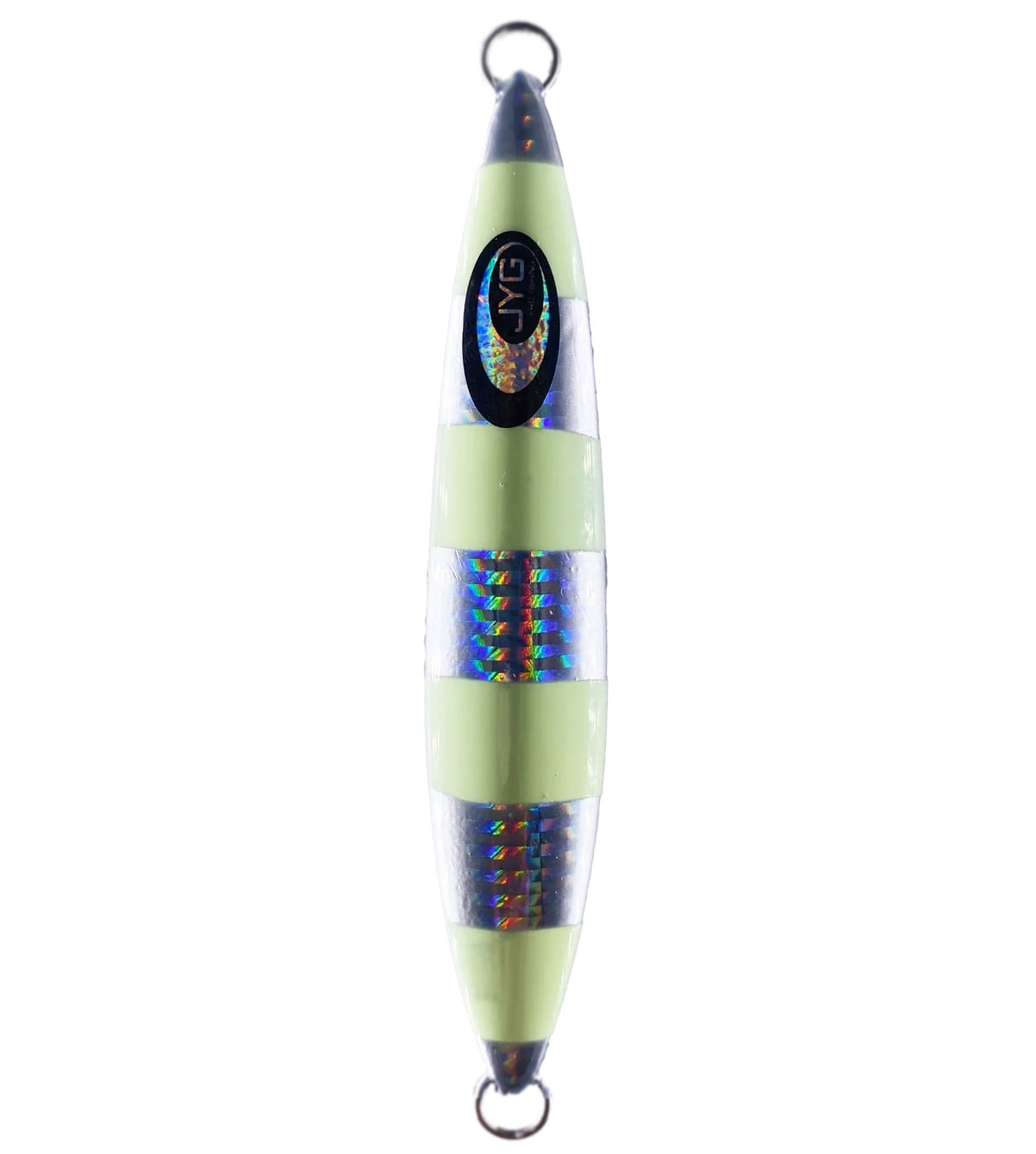 JYG Pro Fishing Wave Slow Pitch Jigging, 150g, Silver Stripe - Walmart.com