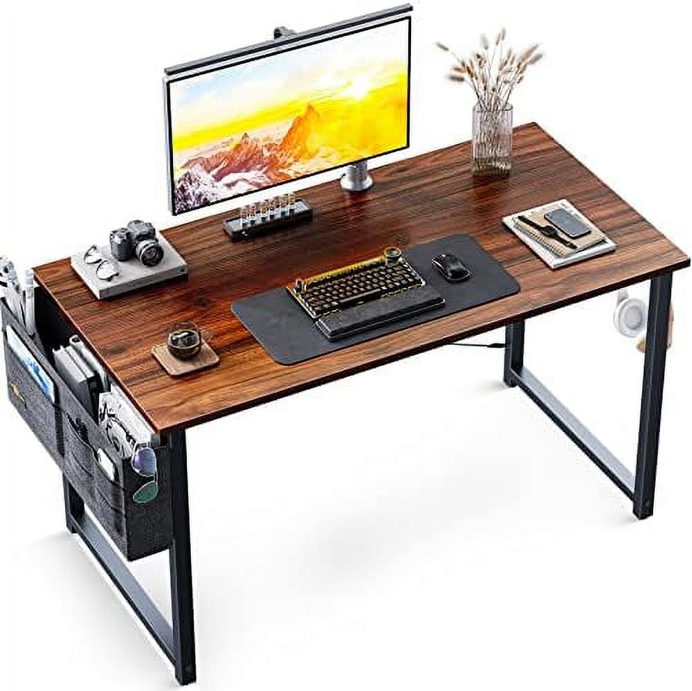 JYHOME 40 inch Small Computer Desk Home Office Writing Desk Modern ...