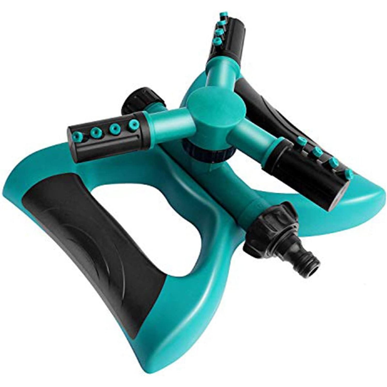 JYKCBP Garden Sprinkler, 360° Automatic Rotating Portable Lawn ...