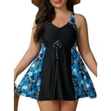 JYLFC Bathing Suits for Women Plus Size Summer Tankini Swimsuit Set ...