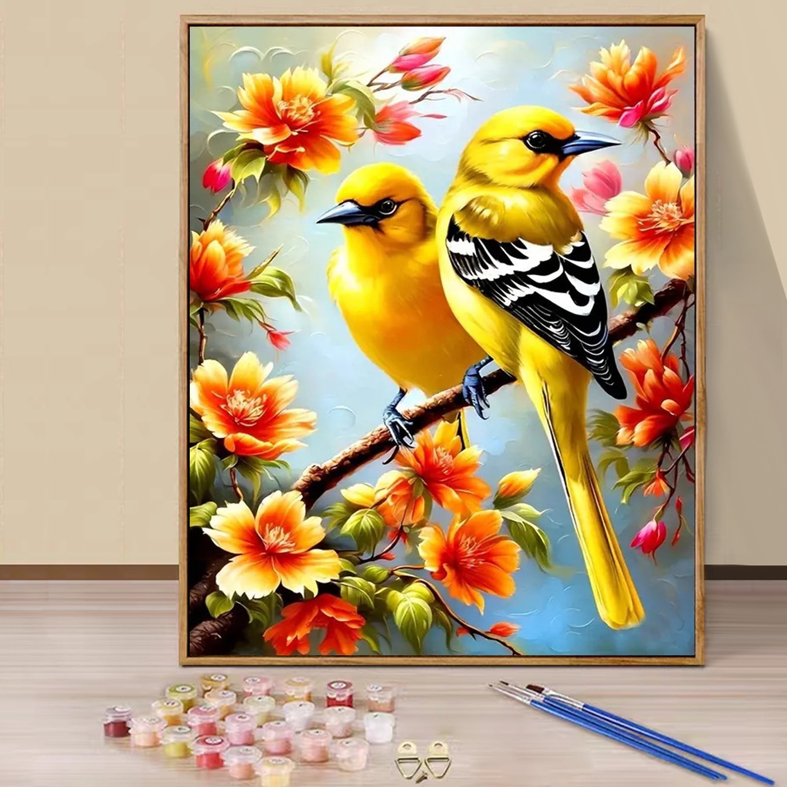 JYLMOOD DIY Animal Paint by Number for Adults, Easy Painting by Numbers ...