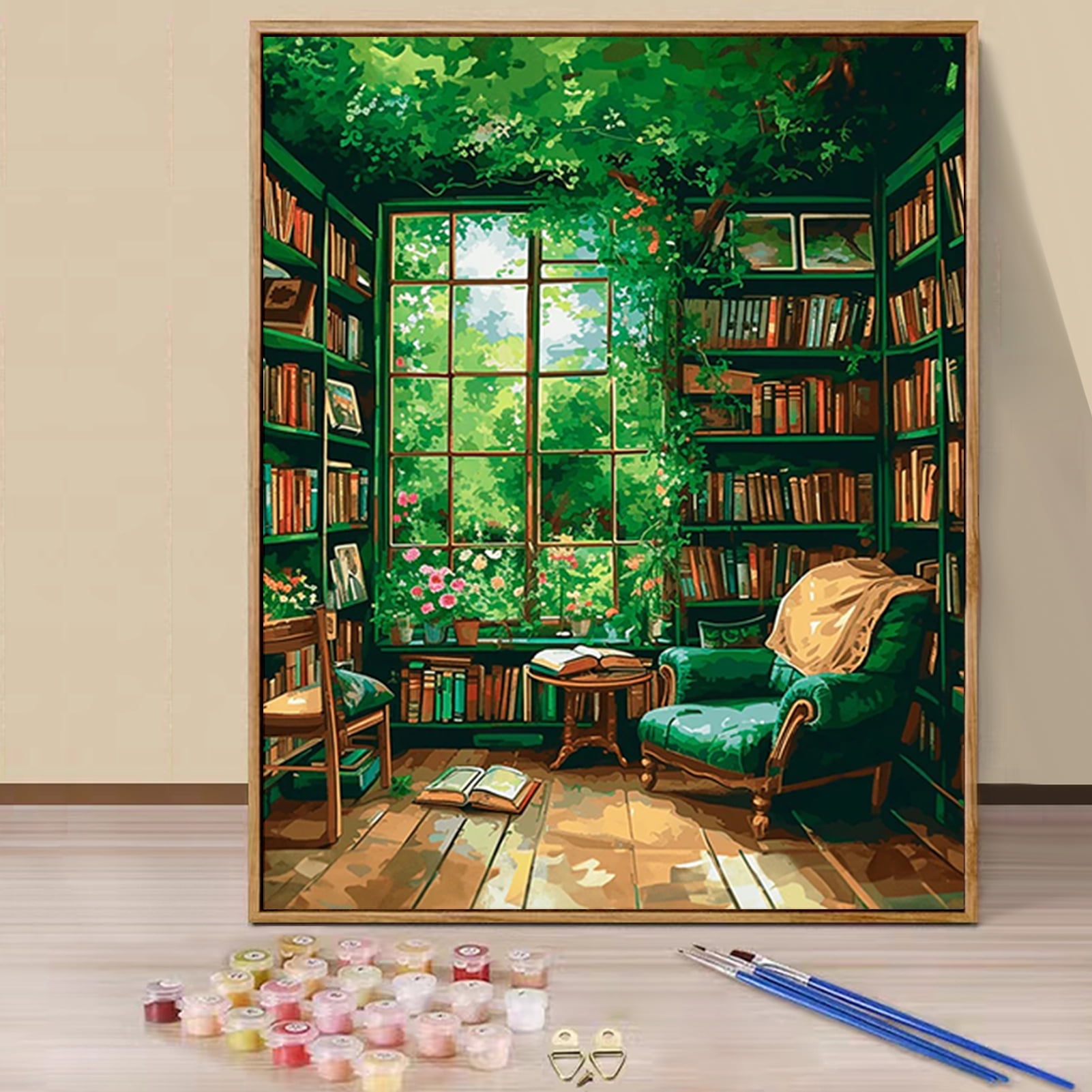JYLMOOD DIY Paint by Number for Adults, Easy Painting by Numbers for ...