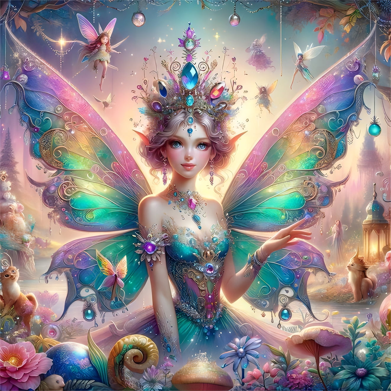 JYLMOOD Large Diamond Painting Kits for Adults, Full Drill Crystal ...