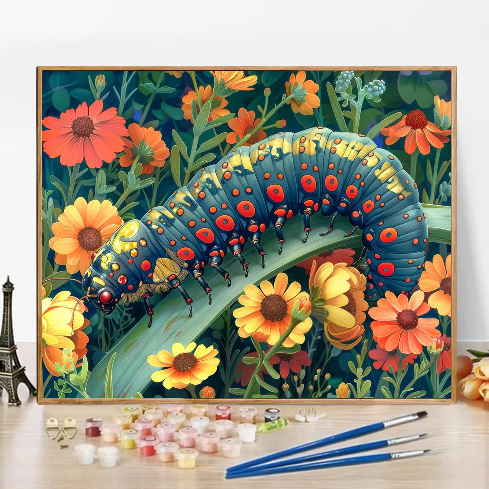 JYLMOOD Paint by Numbers Kit for Adults Beginner, Easy DIY Oil Painting ...