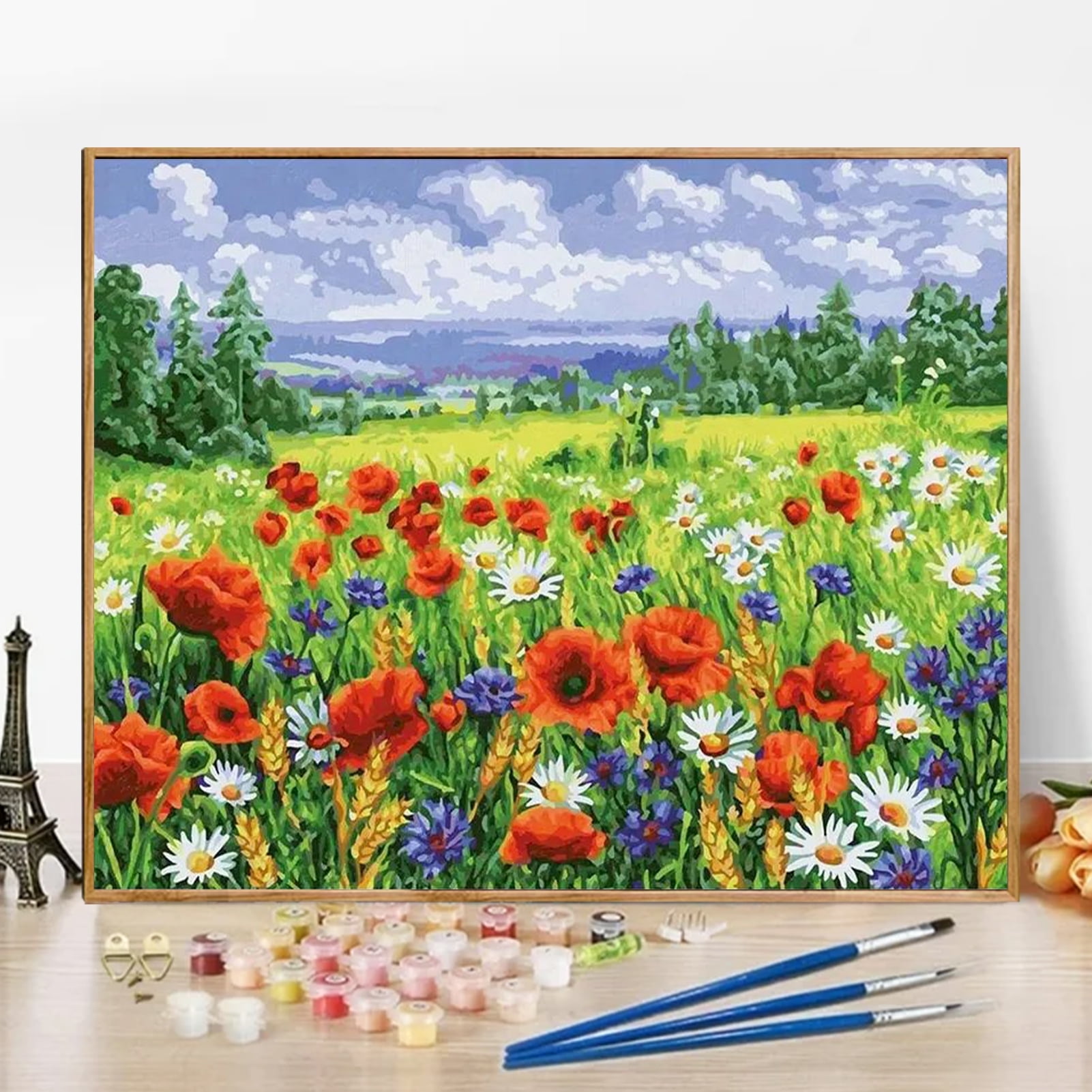 JYLMOOD Paint by Numbers Kit for Unisex Adults Beginner with Full ...