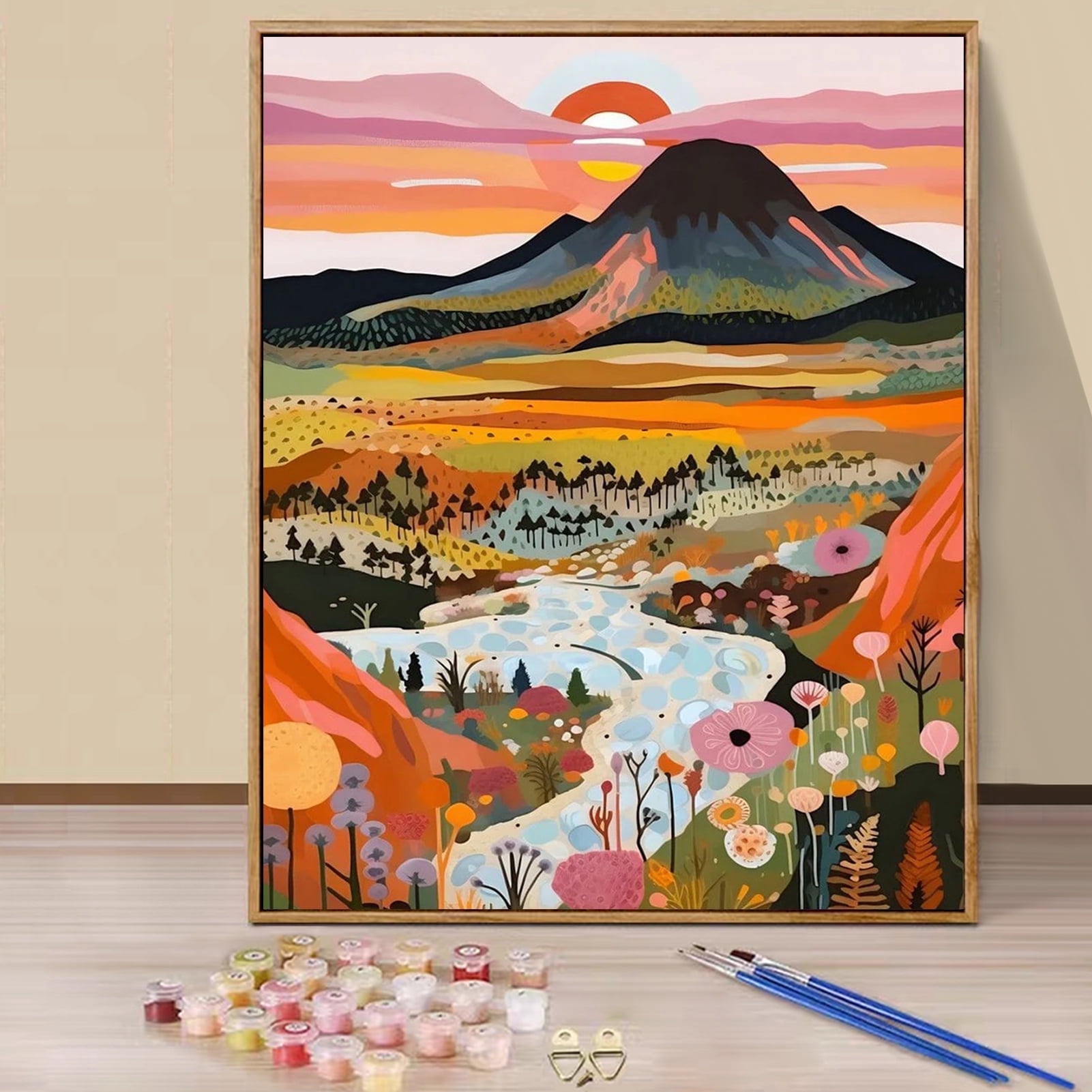 JYLMOOD Paint by Numbers Kit for Adults Beginner, Easy DIY Oil Painting ...