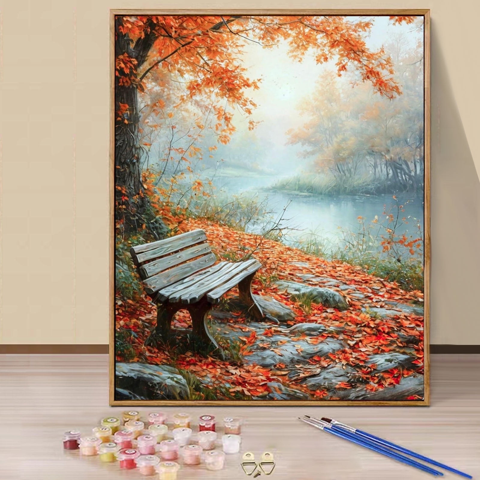 JYLMOOD Paint by Numbers Kit for Adults Beginner, Easy DIY Oil Painting ...
