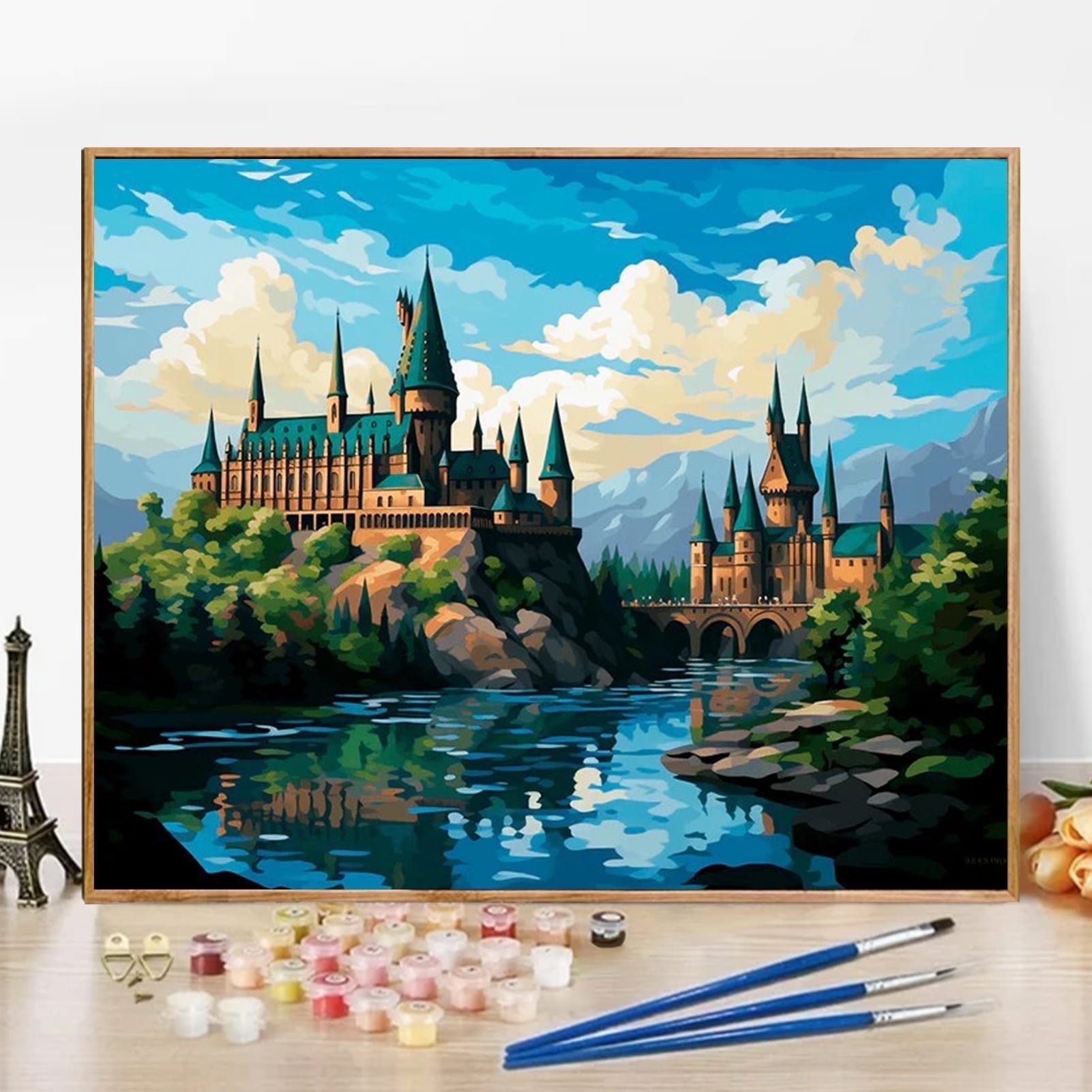 JYLMOOD Landscape Paint by Numbers Art & Craft Kits - Walmart.com